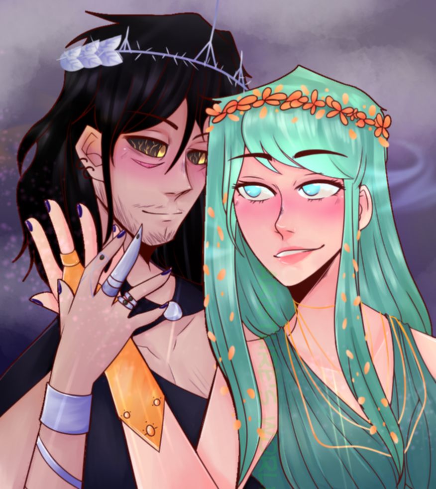 Eraserjoke as Hades and Persephone | Scrolller