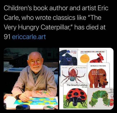 Eric Carle RIP | Scrolller