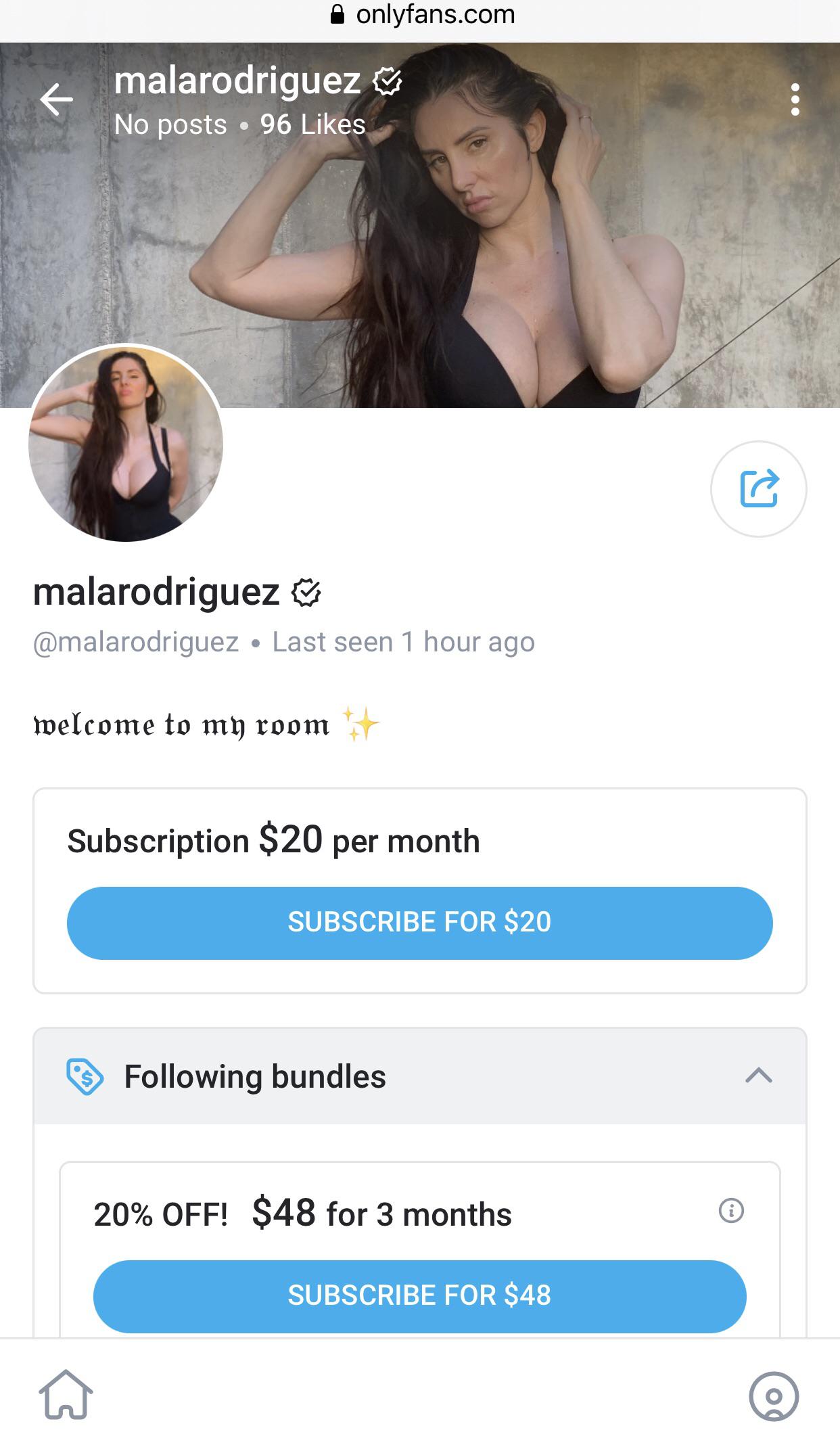 Este es el onlyfans y los precios | Scrolller