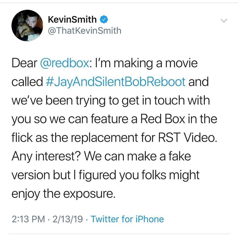 Even Kevin Smith pays in exposure | Scrolller