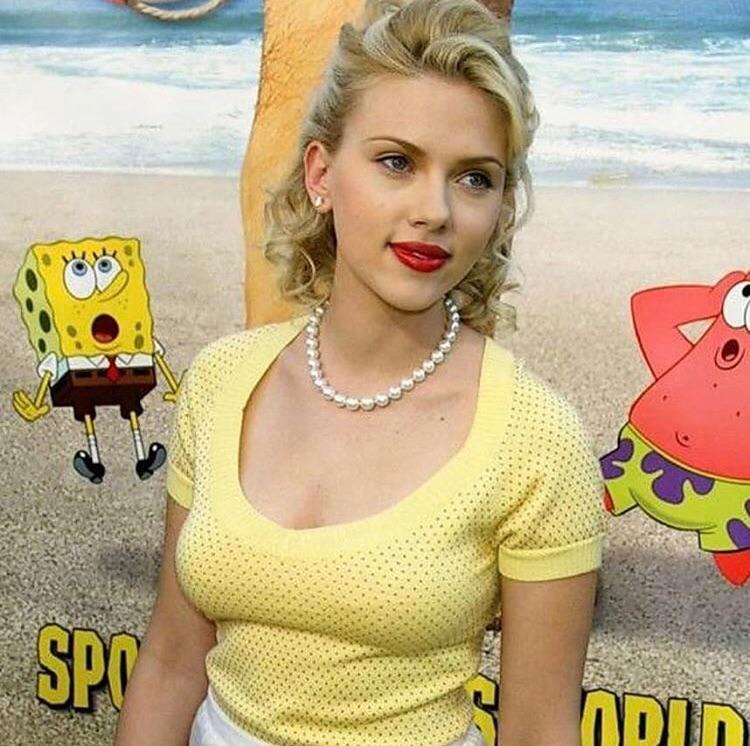 Even SpongeBob and Patrick are in awe of how beautiful she is... | Scrolller