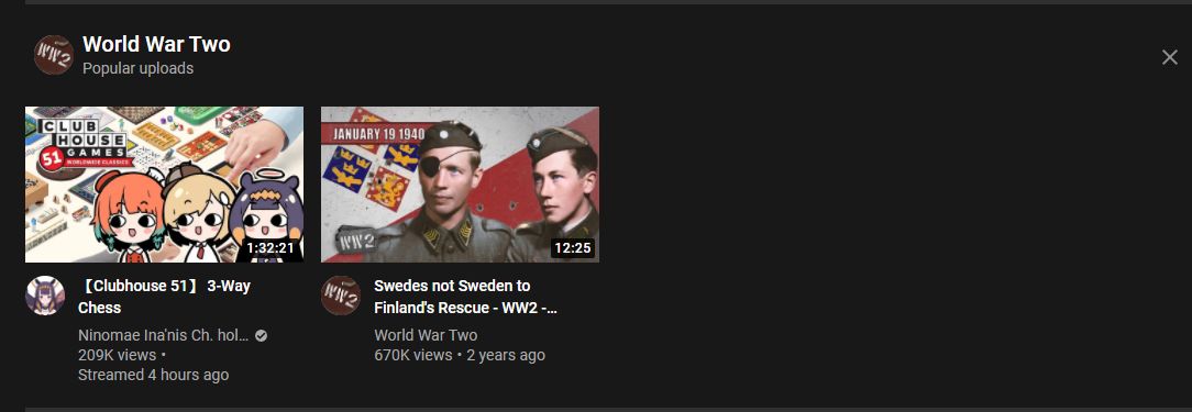 Even the Youtube algorithm is having traumatic flashbacks, apparently. | Scrolller