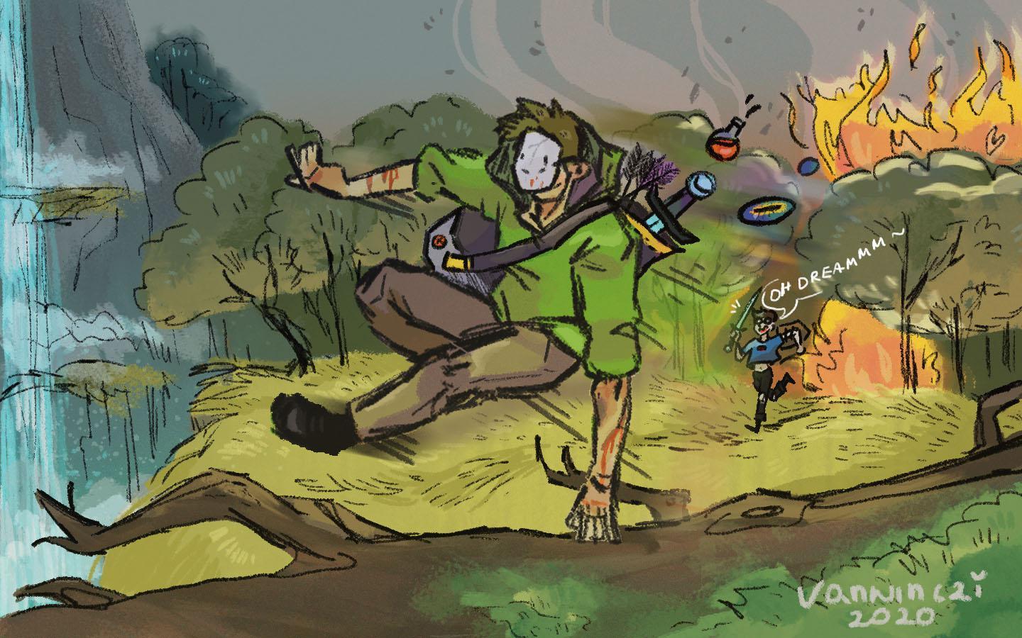 Every Minecraft Manhunt be like: | Scrolller