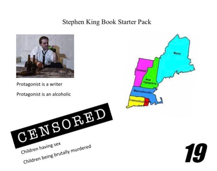 Every Stephen King Book Starter Pack | Scrolller
