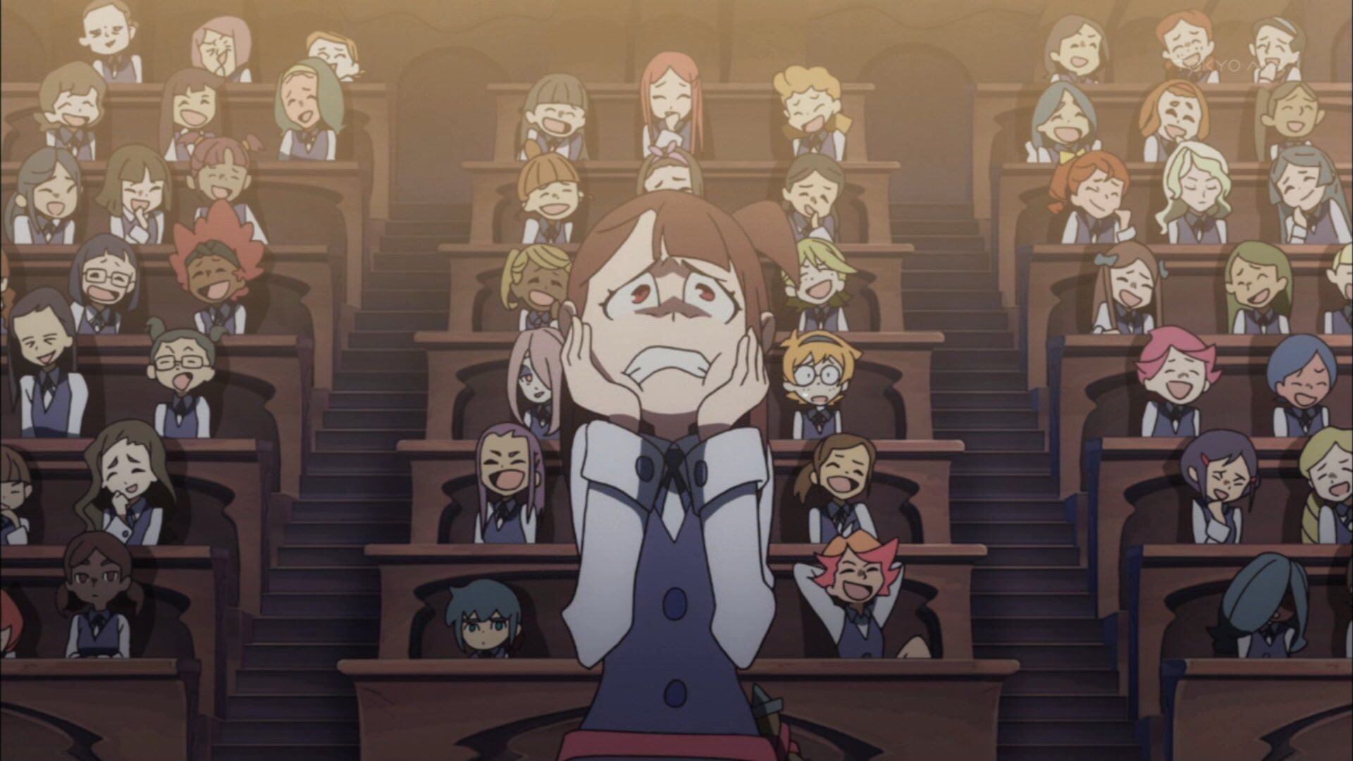 Everyone reacting to Akko being Akko | Scrolller