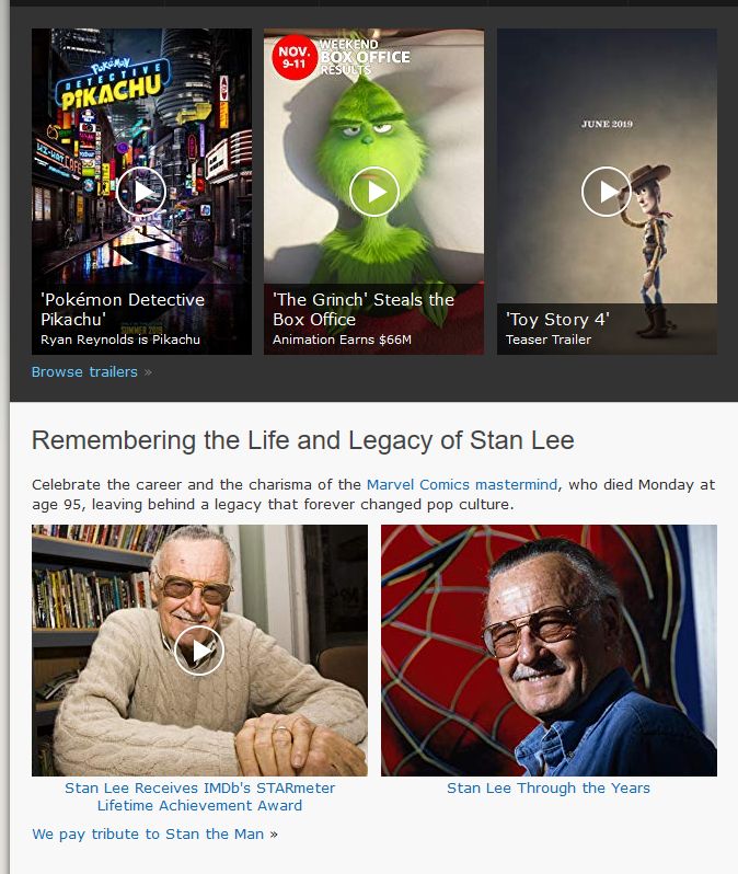 Everything on the IMdb front page makes me so sad | Scrolller