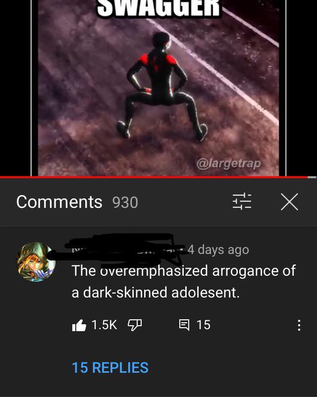 Exaggerated swagger of a black teen | Scrolller