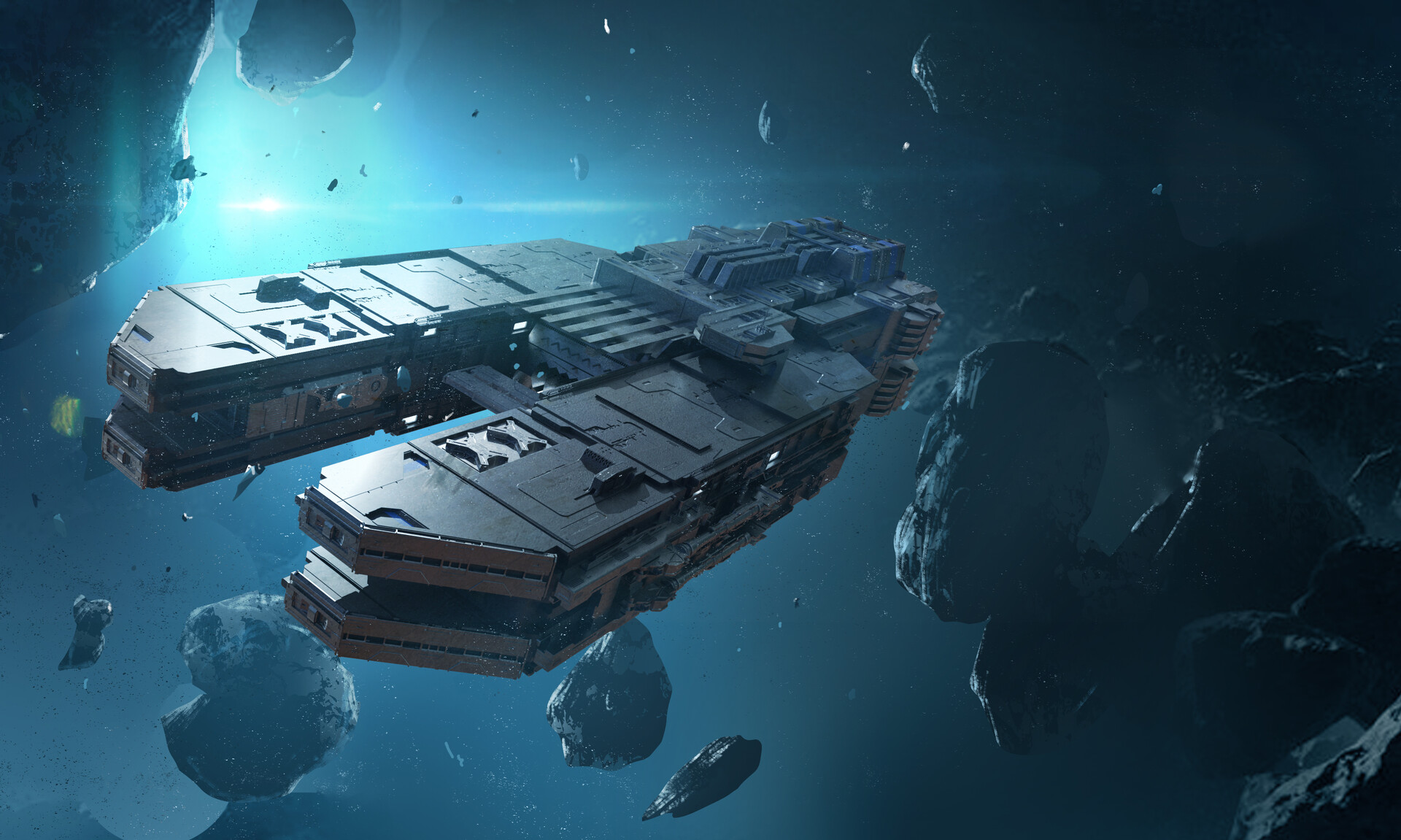 Expanse Ships: Large Freighter, by Ben Zweifel | Scrolller