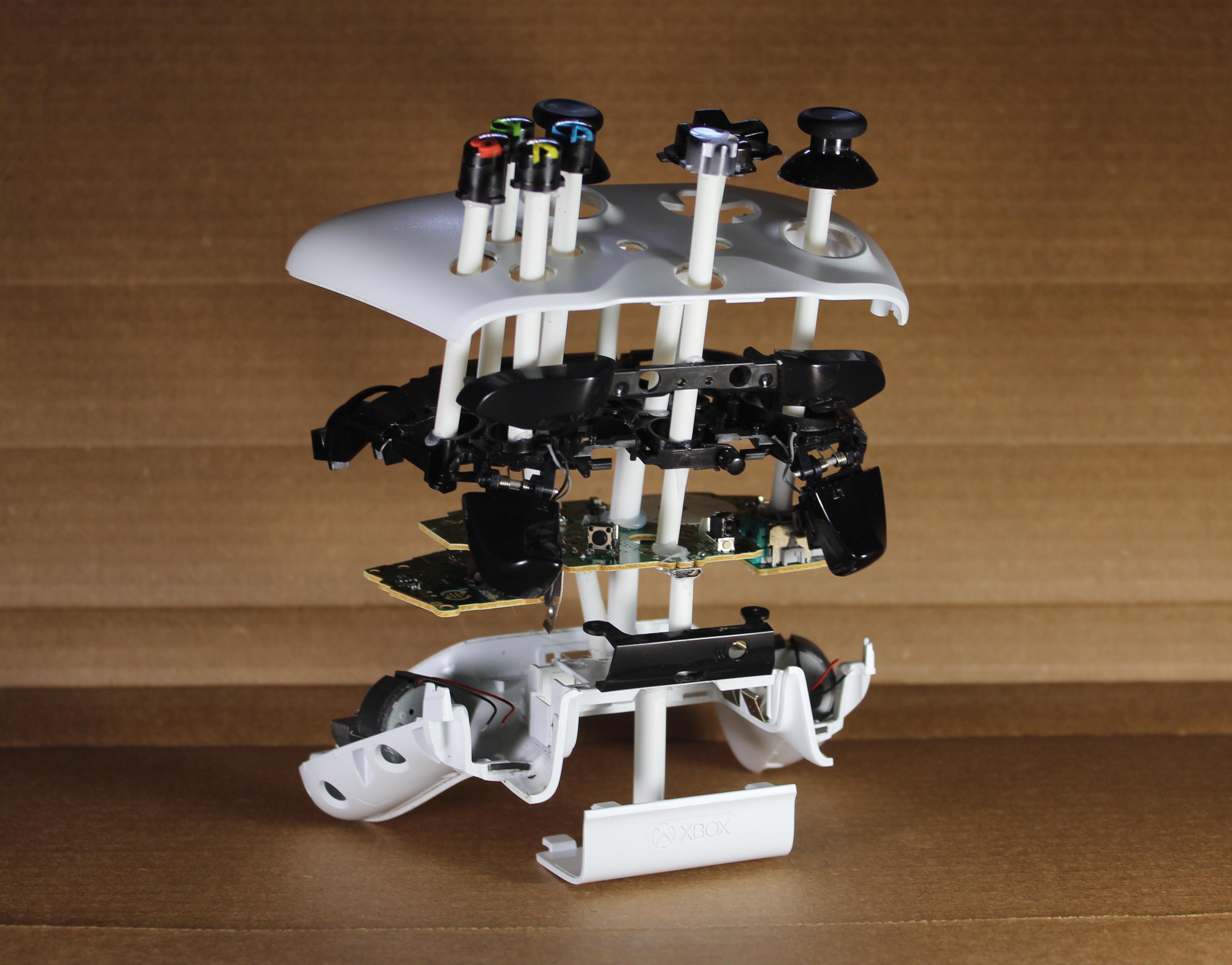 Exploded 🎮 Xbox Controller 💥 | Scrolller