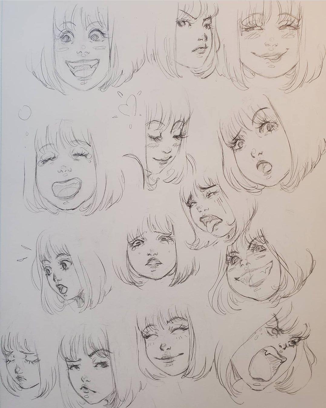 Facial Emotion Studies! | Scrolller
