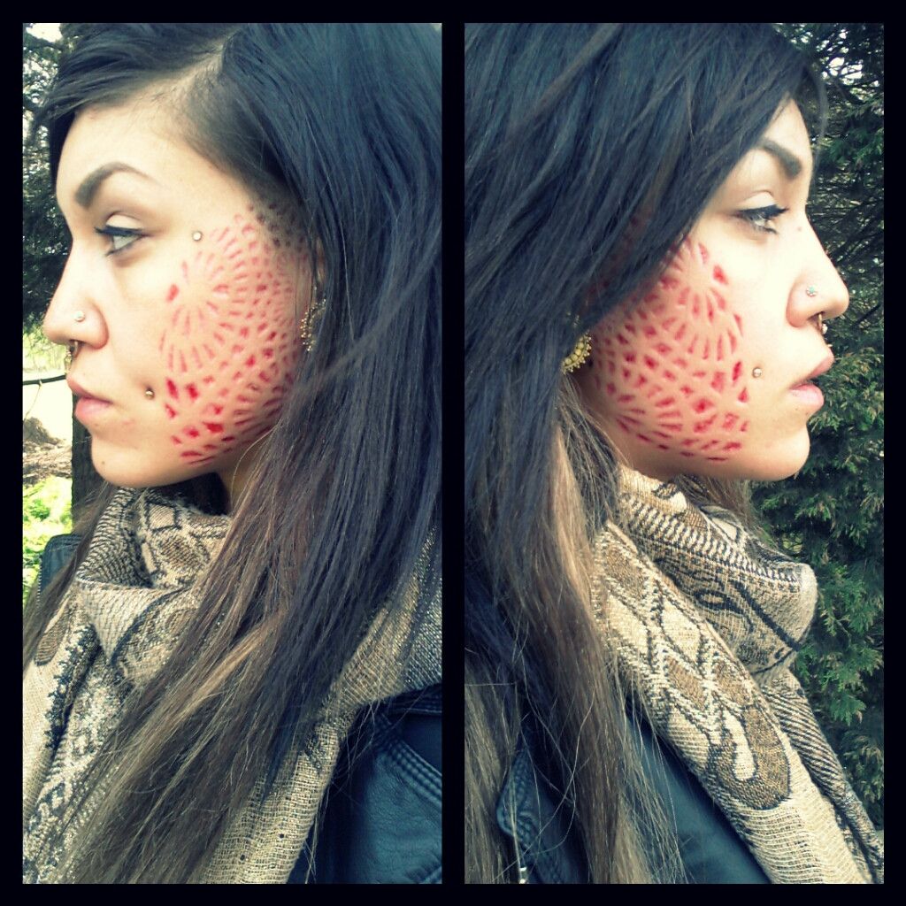 Facial scarification update n_n | Scrolller