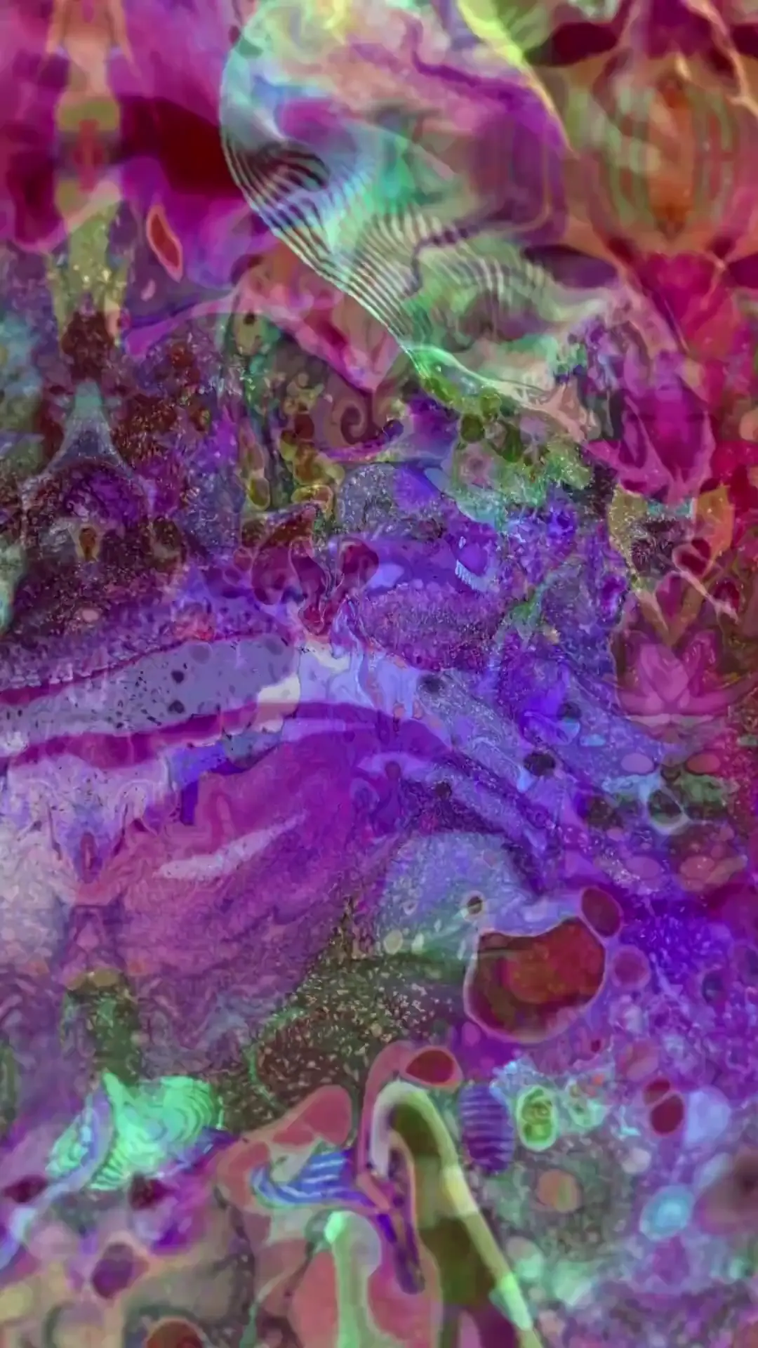 Fake liquid sim (touchdesigner) | Scrolller