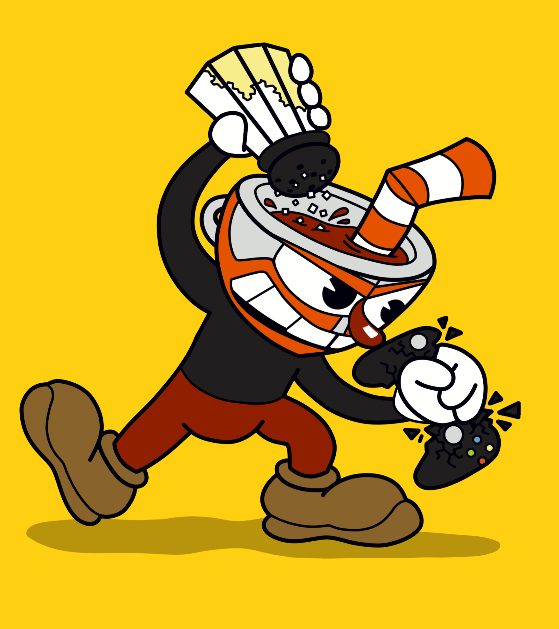 (Fan Art) I drew Asmon as a Cuphead character! | Scrolller