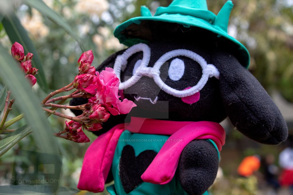 (Fanmade) Ralsei plush in the wild. [by Stormagedoom] | Scrolller