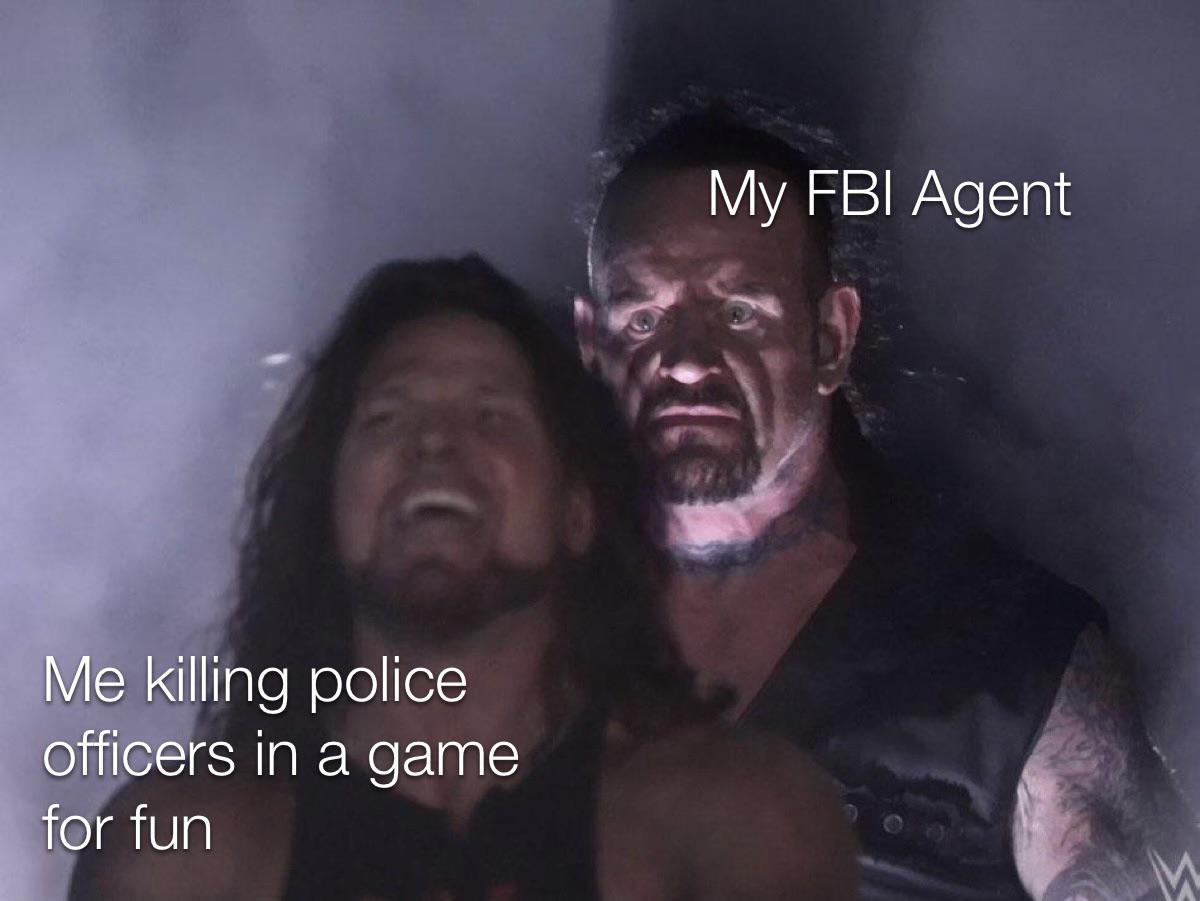 FBI AGENT: YOU THINK THIS IS FUNNY? HUH?! | Scrolller