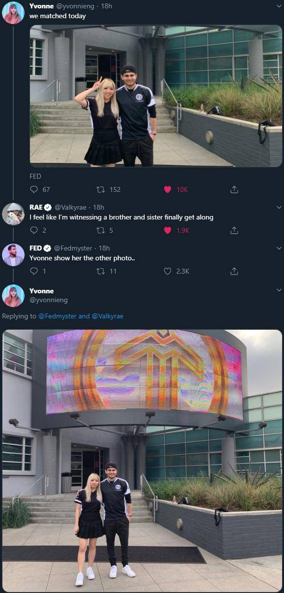 Fed and Yvonne getting along | Scrolller