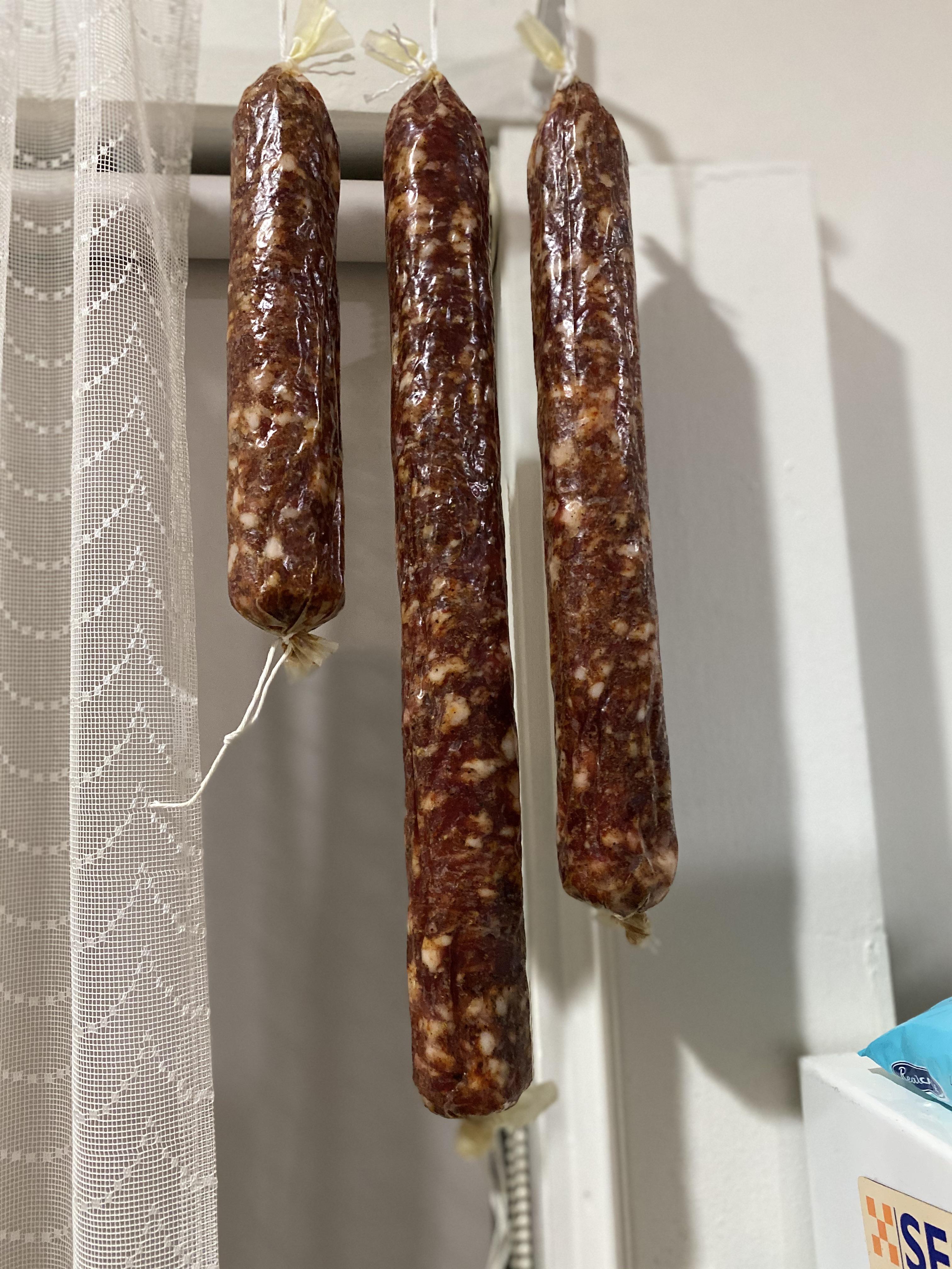 Fennel and Chili Salami day 1 | Scrolller