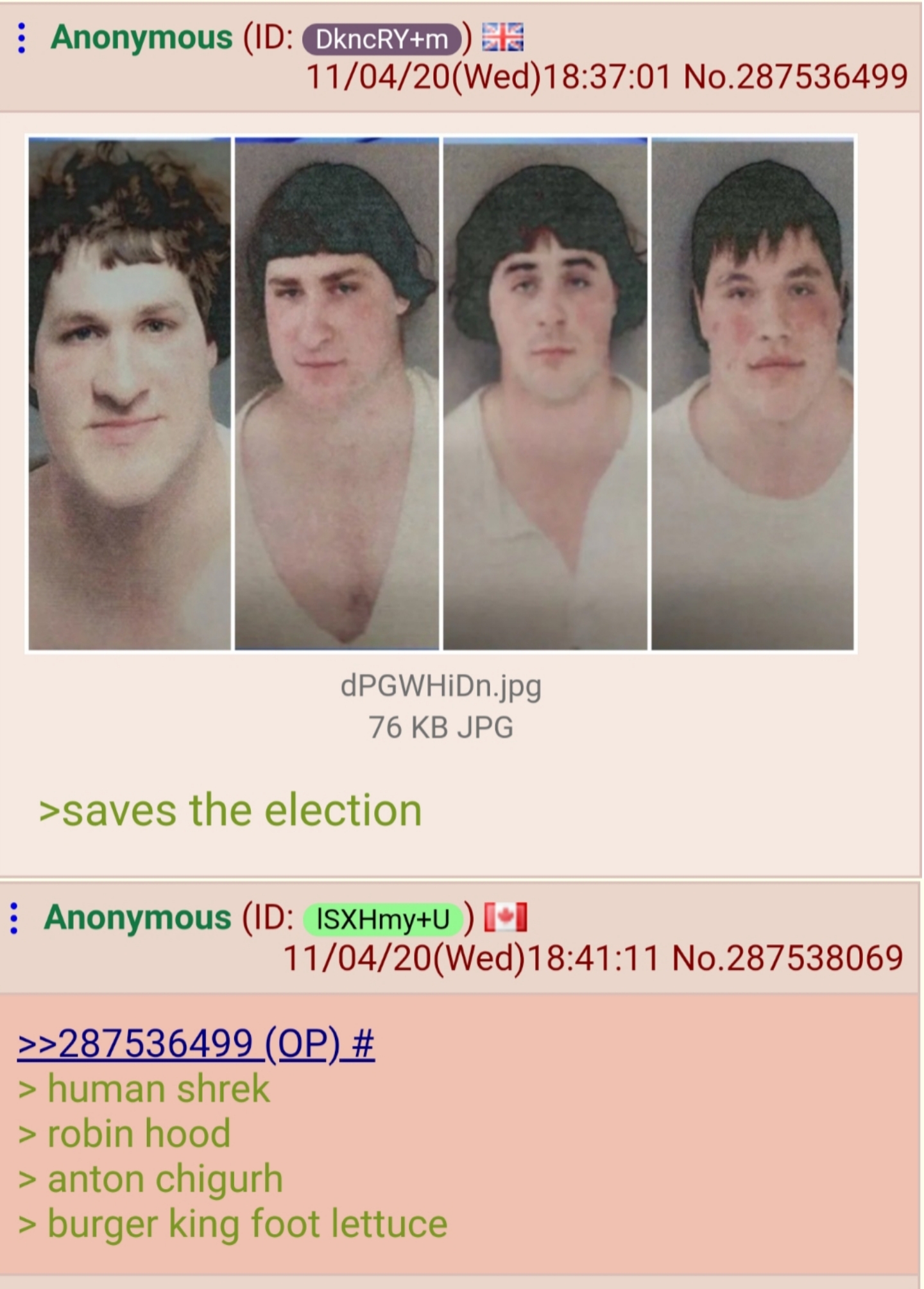 Fictional characters save the 2020 election | Scrolller