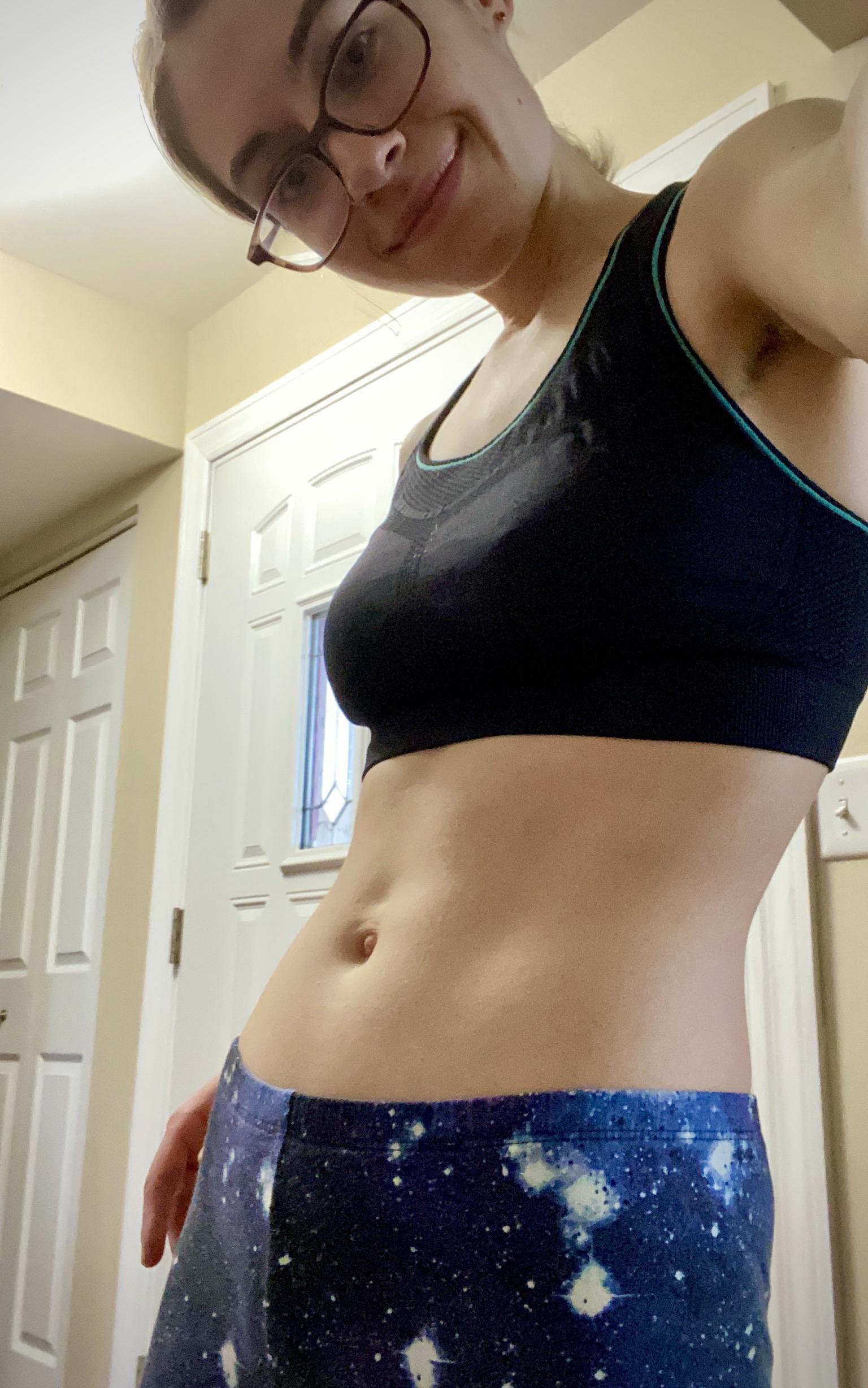 Finally feeling happy enough to get into regular exercising again 😊 ...