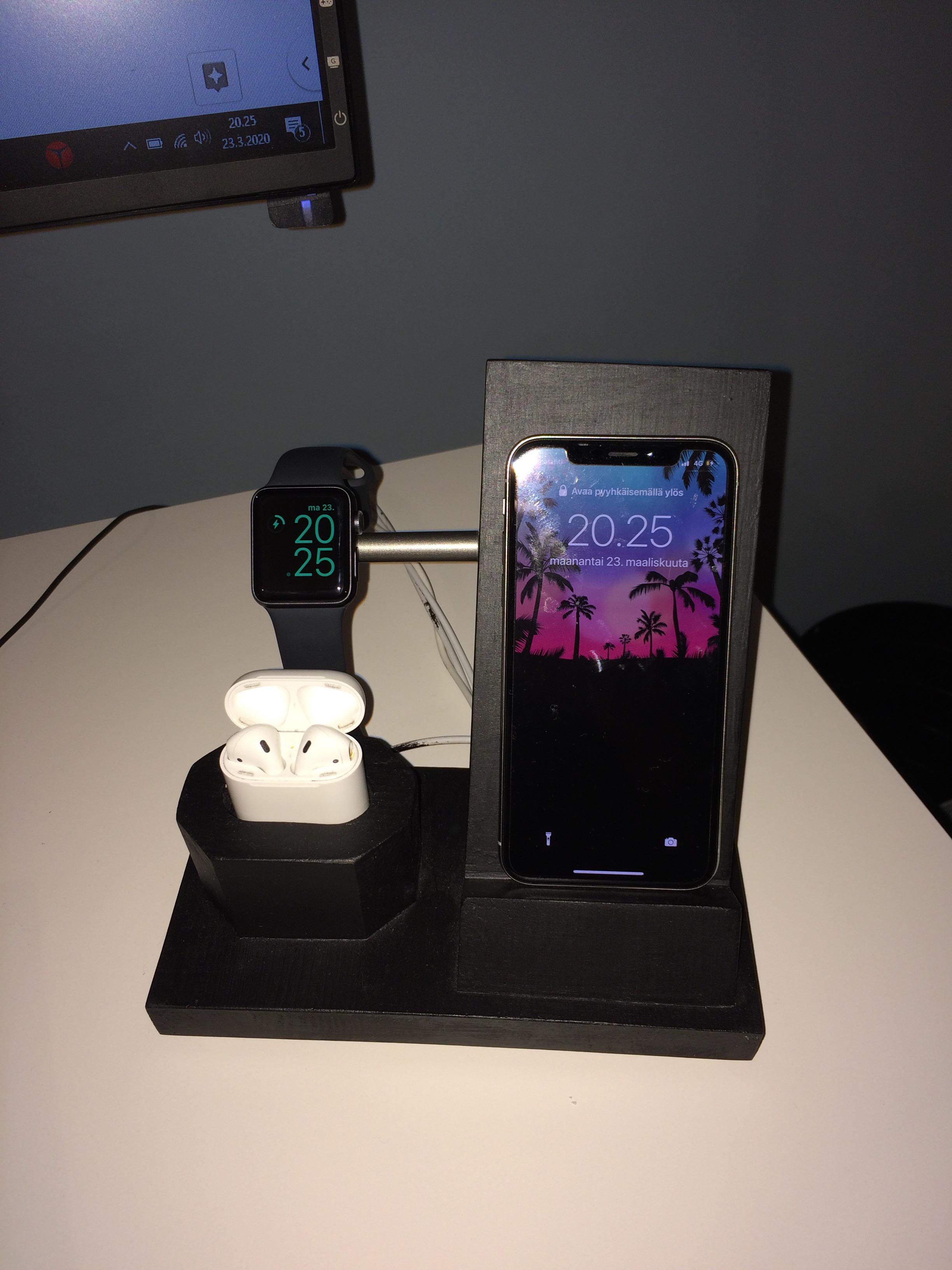 Finally finished my diy 3-1 charging station | Scrolller