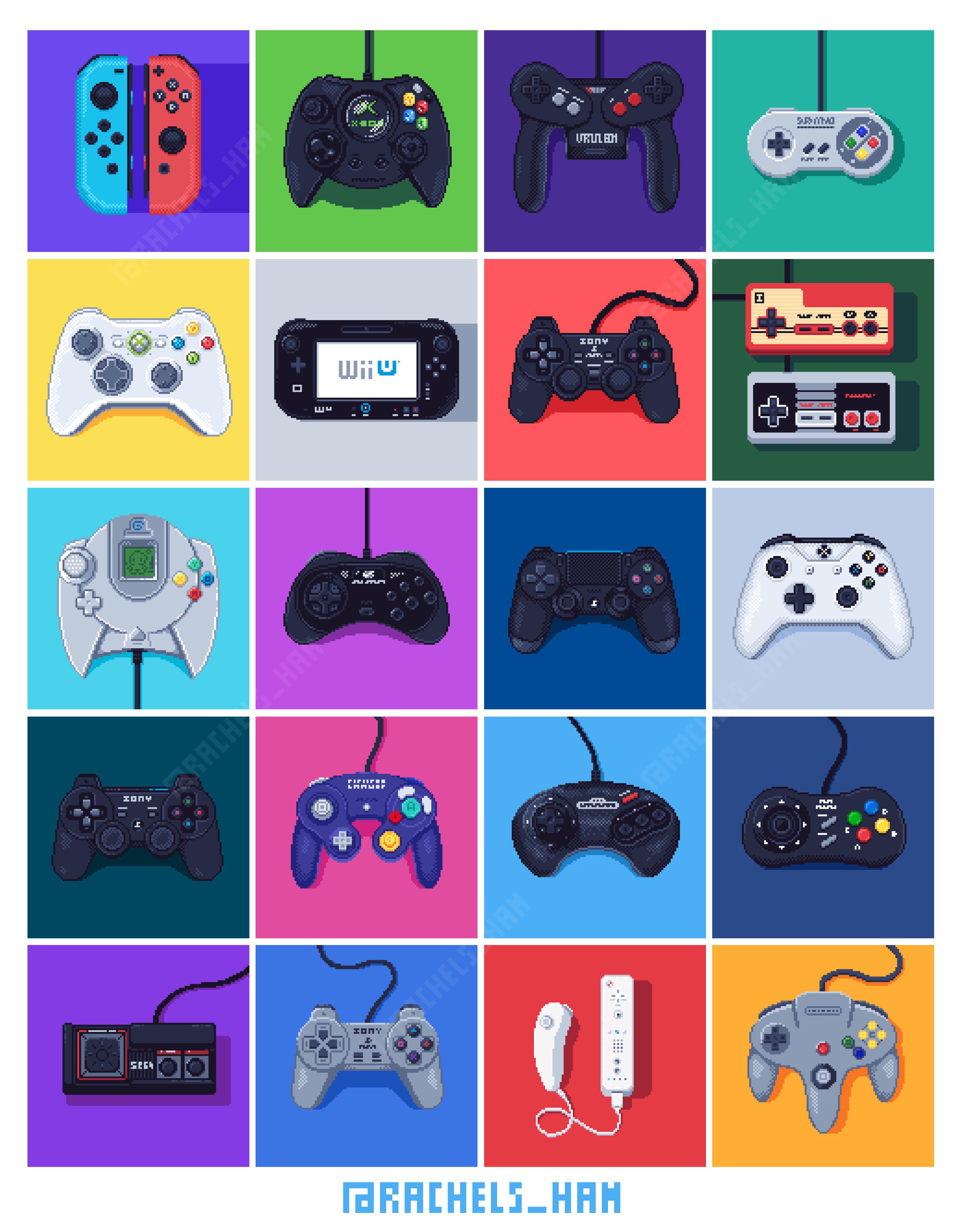 Finally finished my pixel controller series! | Scrolller