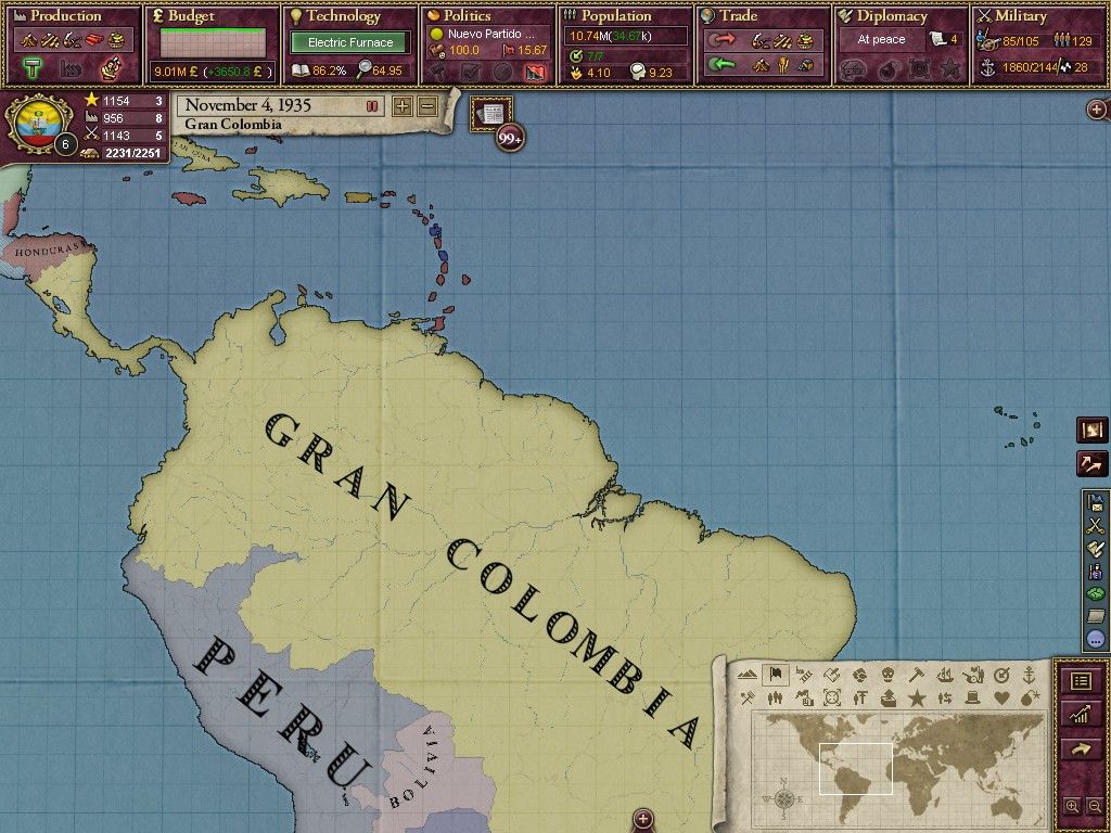 Finally Formed Gran Colombia | Scrolller