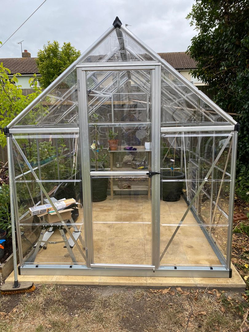 Finally got my greenhouse built! | Scrolller