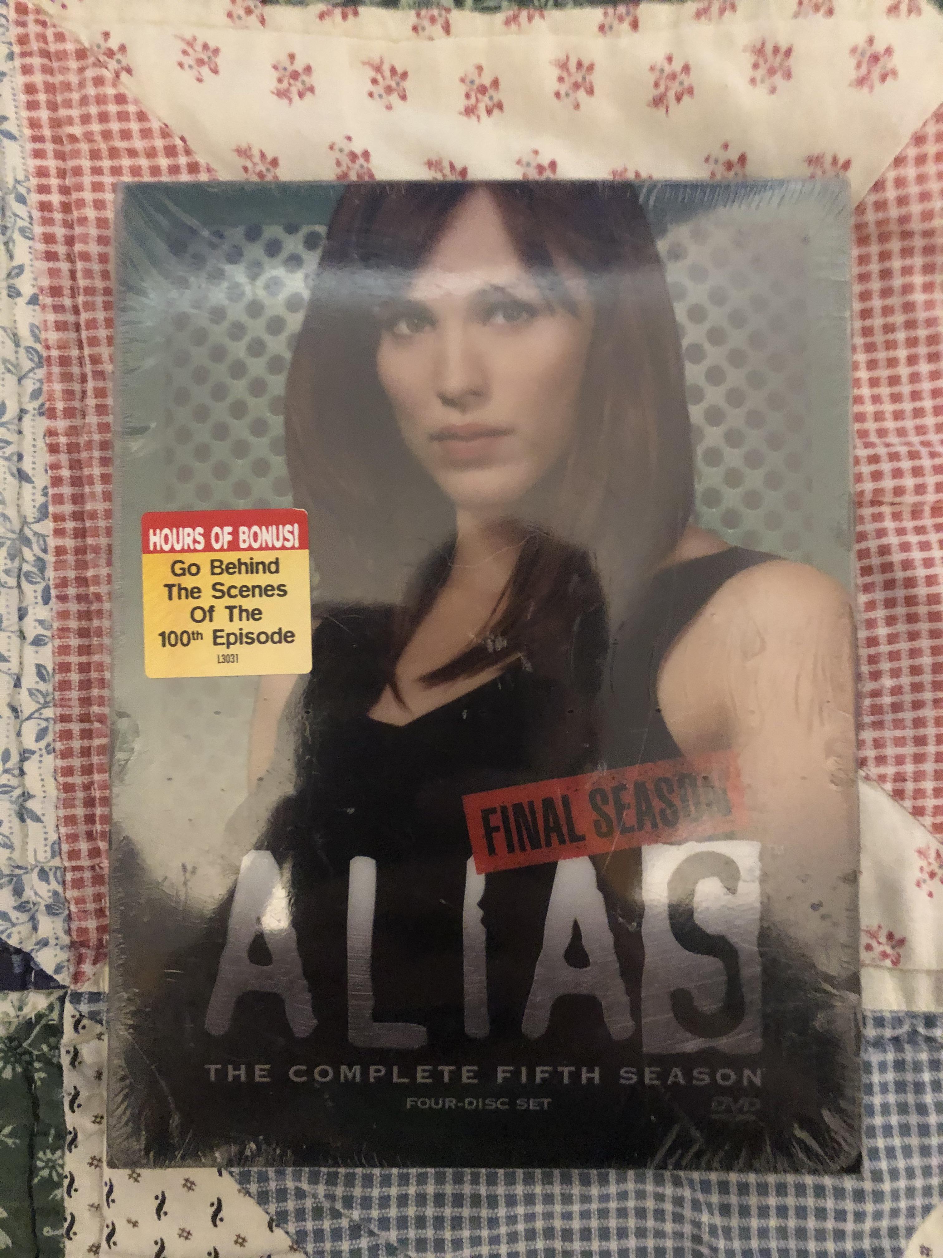 Finally have every single season of Alias on DVD. | Scrolller