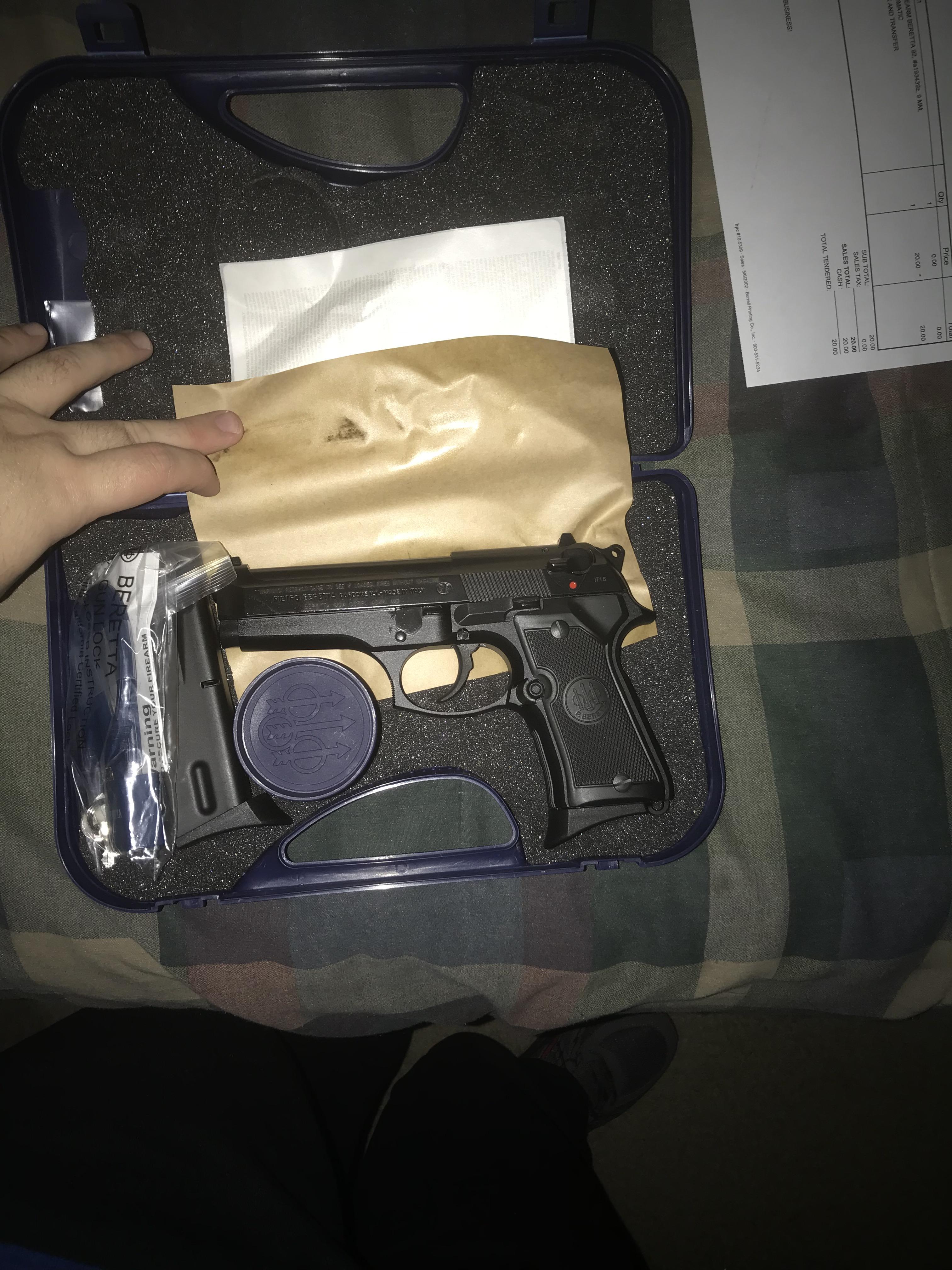 Finally joined the Beretta Family today. Loving this 92fs compact. | Scrolller