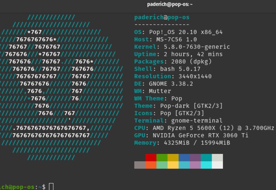 Finally, my gaming rig is completed, after getting rid of windows. Thanks for having me here ...