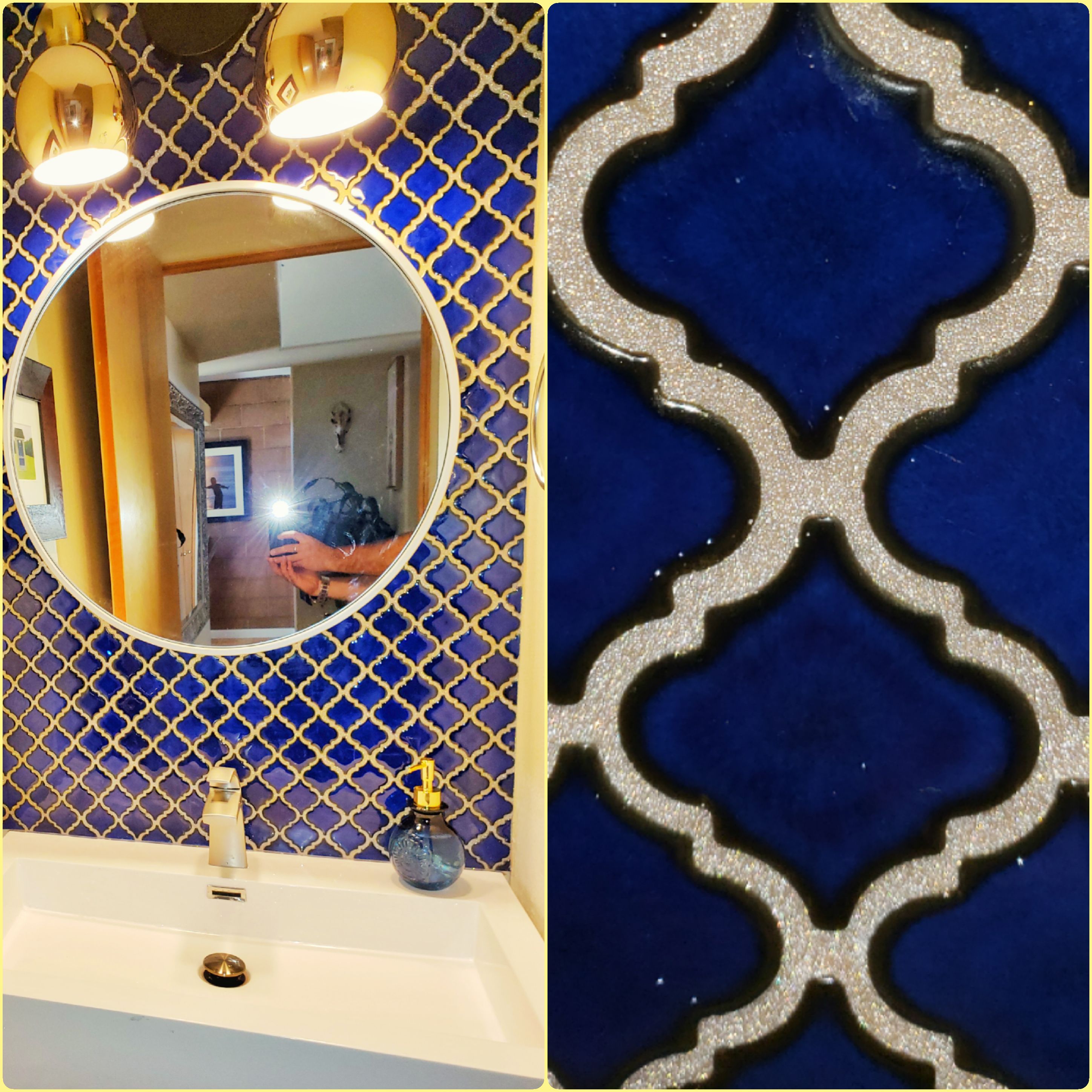 Finished bathroom wash area. | Scrolller