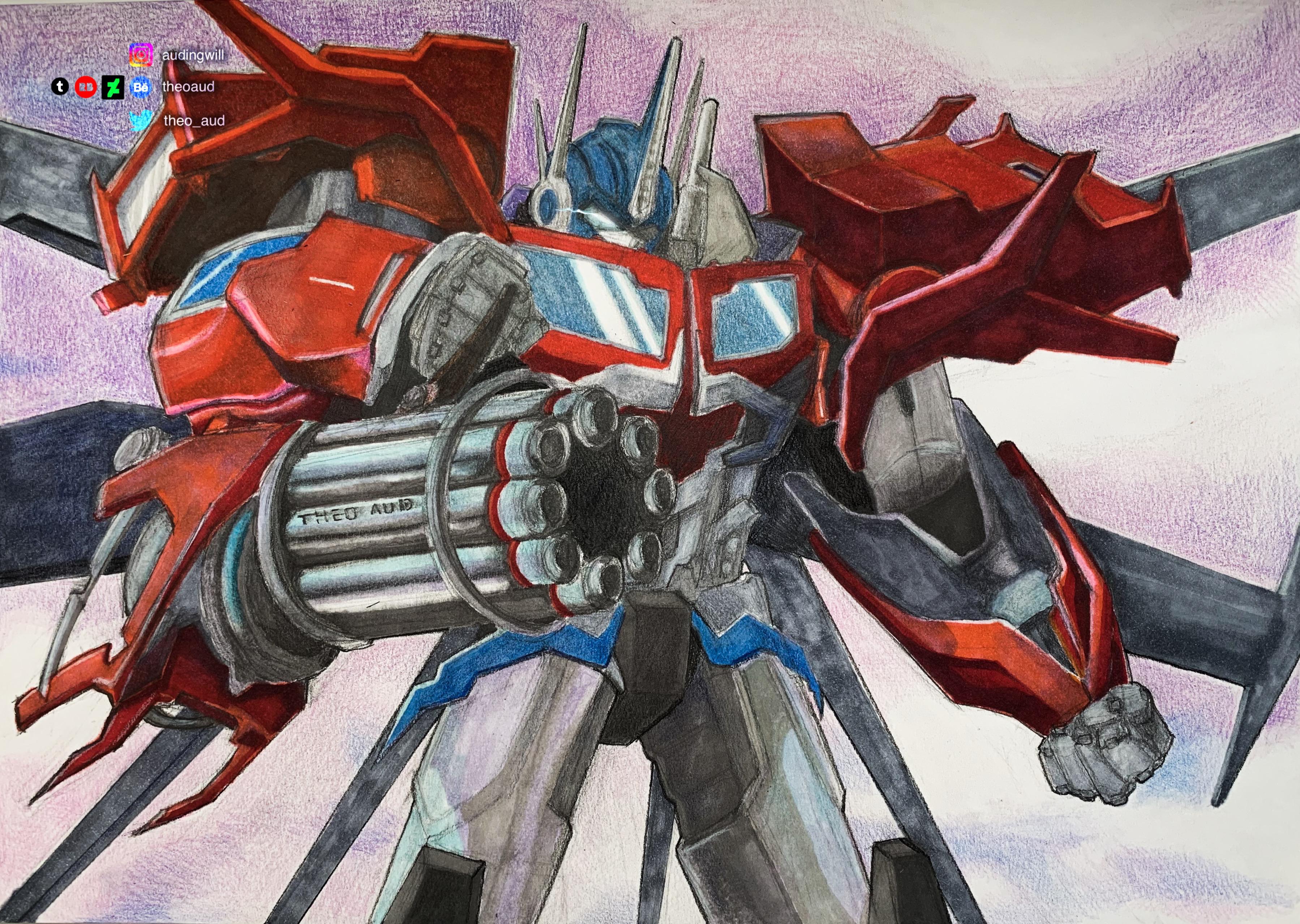 Finished my BH Optimus based on a scene in TFP | Scrolller