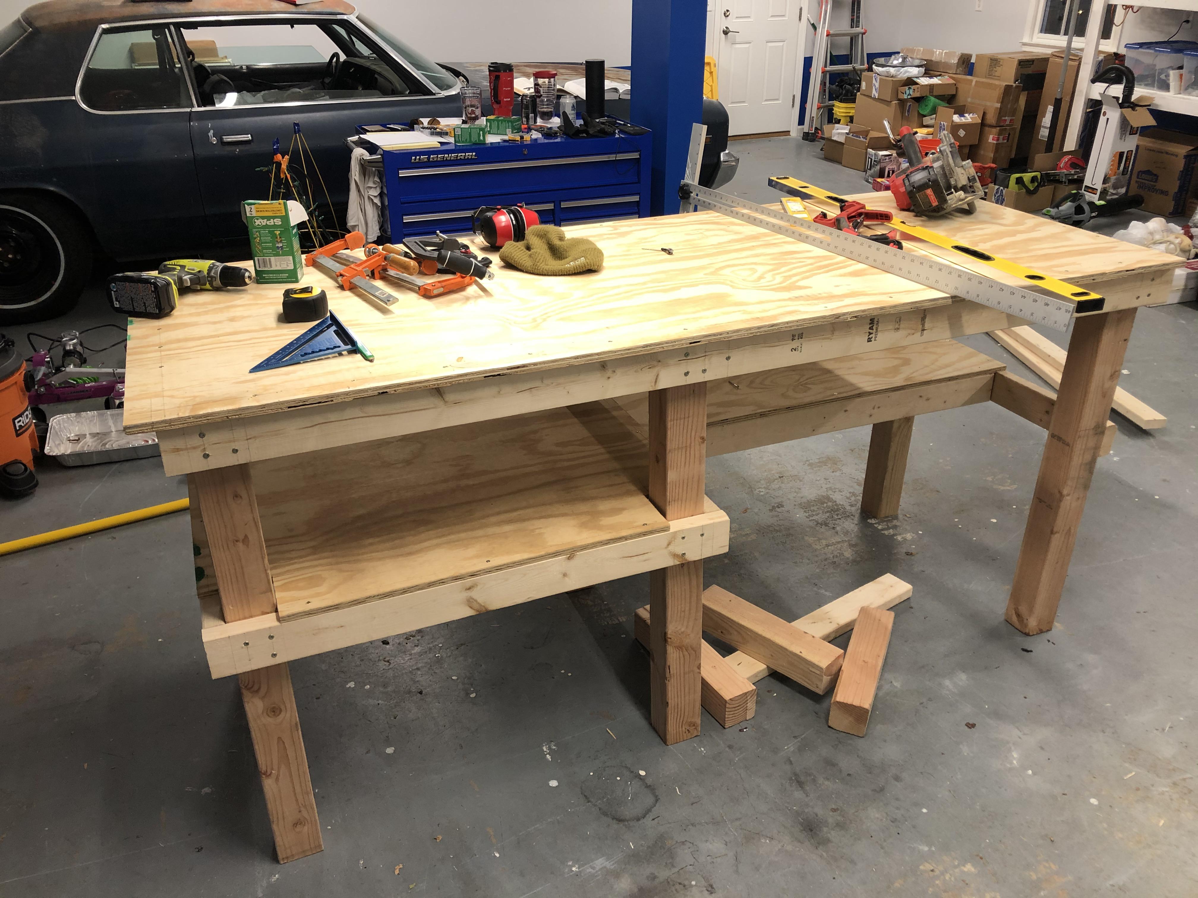 Finished my workbench build | Scrolller
