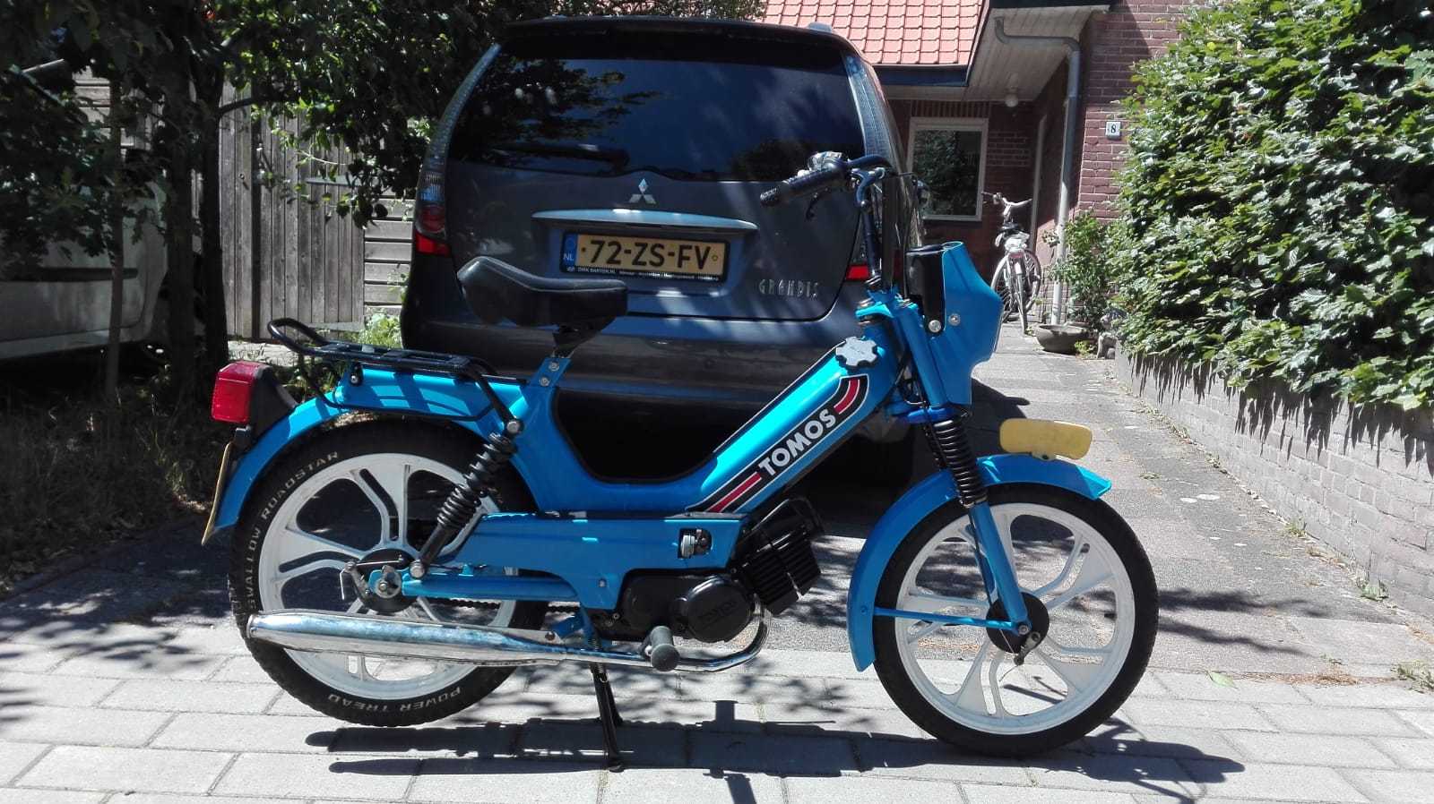 Finished restoring a Tomos moped!!! | Scrolller