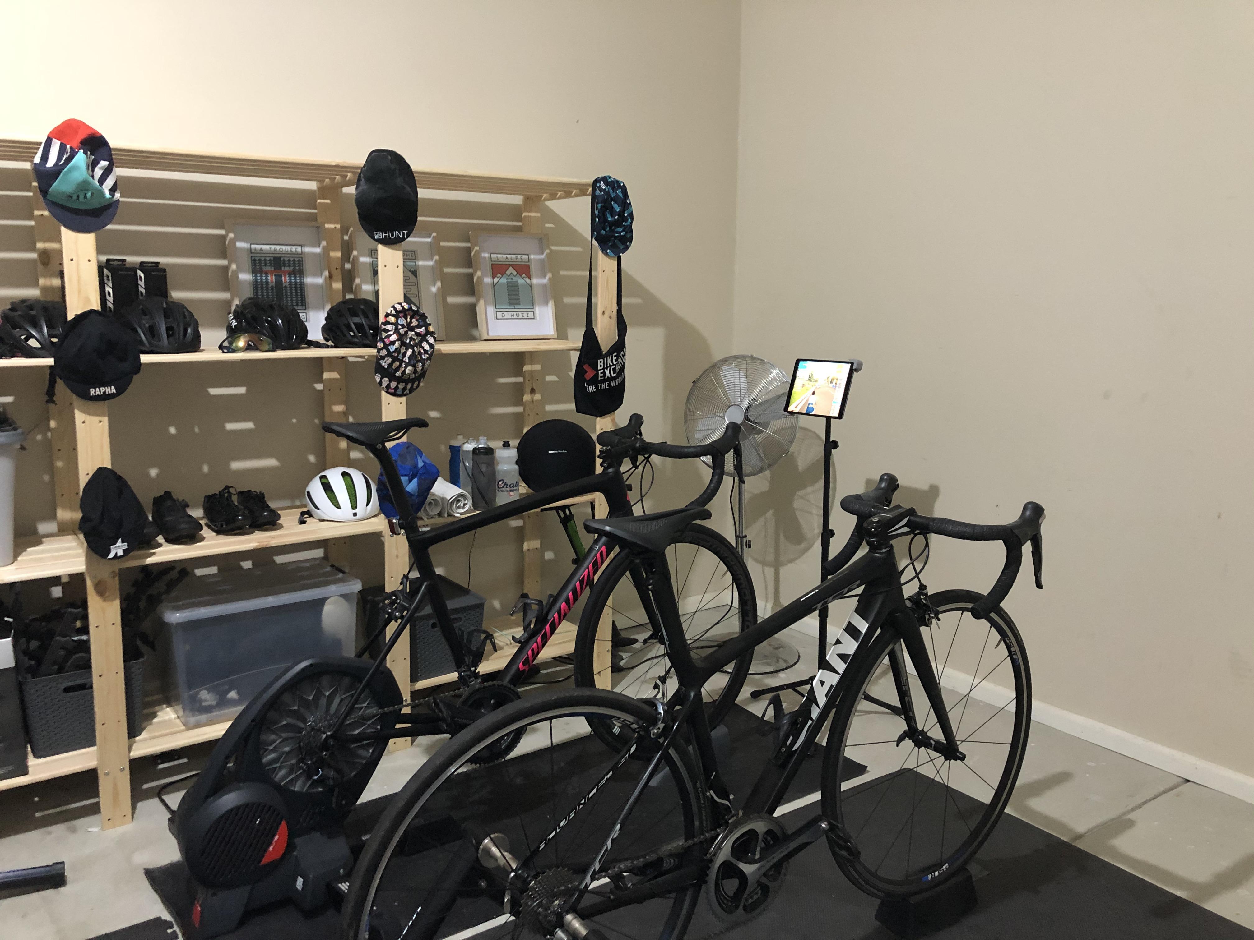 Finished setting up my Pain Cave. | Scrolller