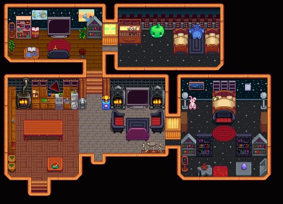 Finished the whole dark-themed house! | Scrolller