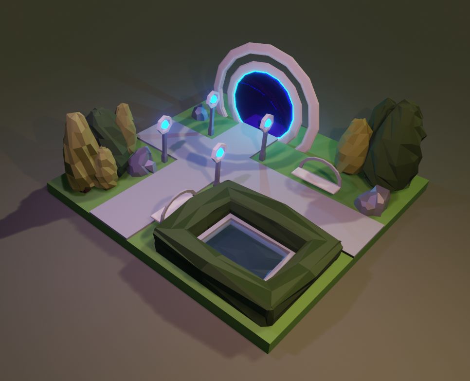 Finished utopian park | Scrolller