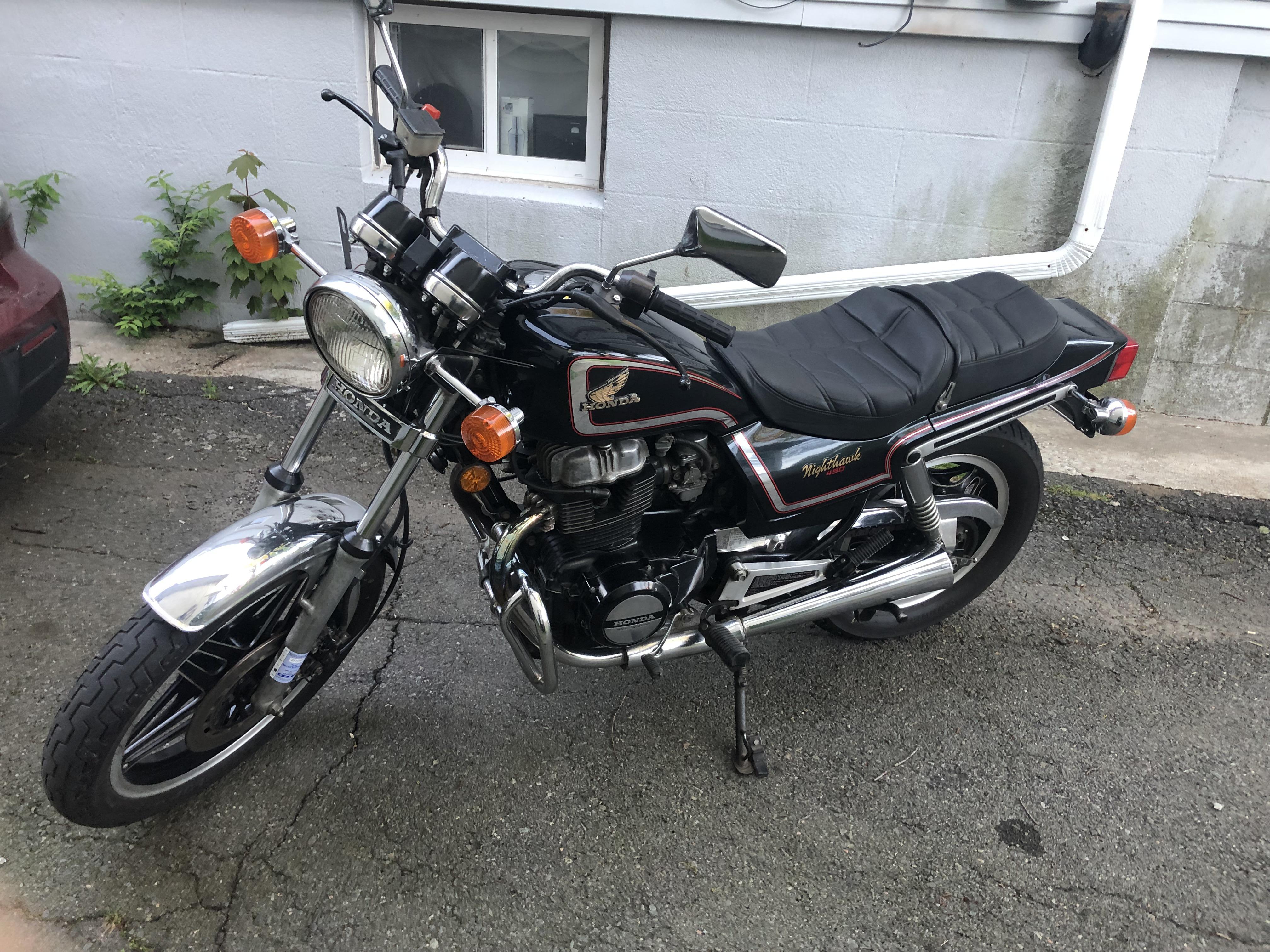 First Bike - 82 Nighthawk 450 | Scrolller