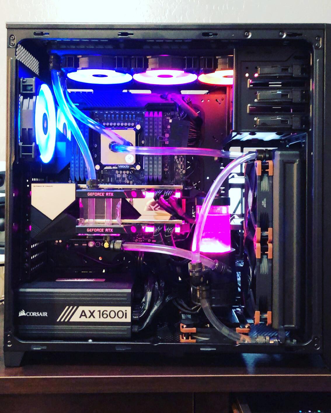 First computer build! With intel 10980xe | Scrolller