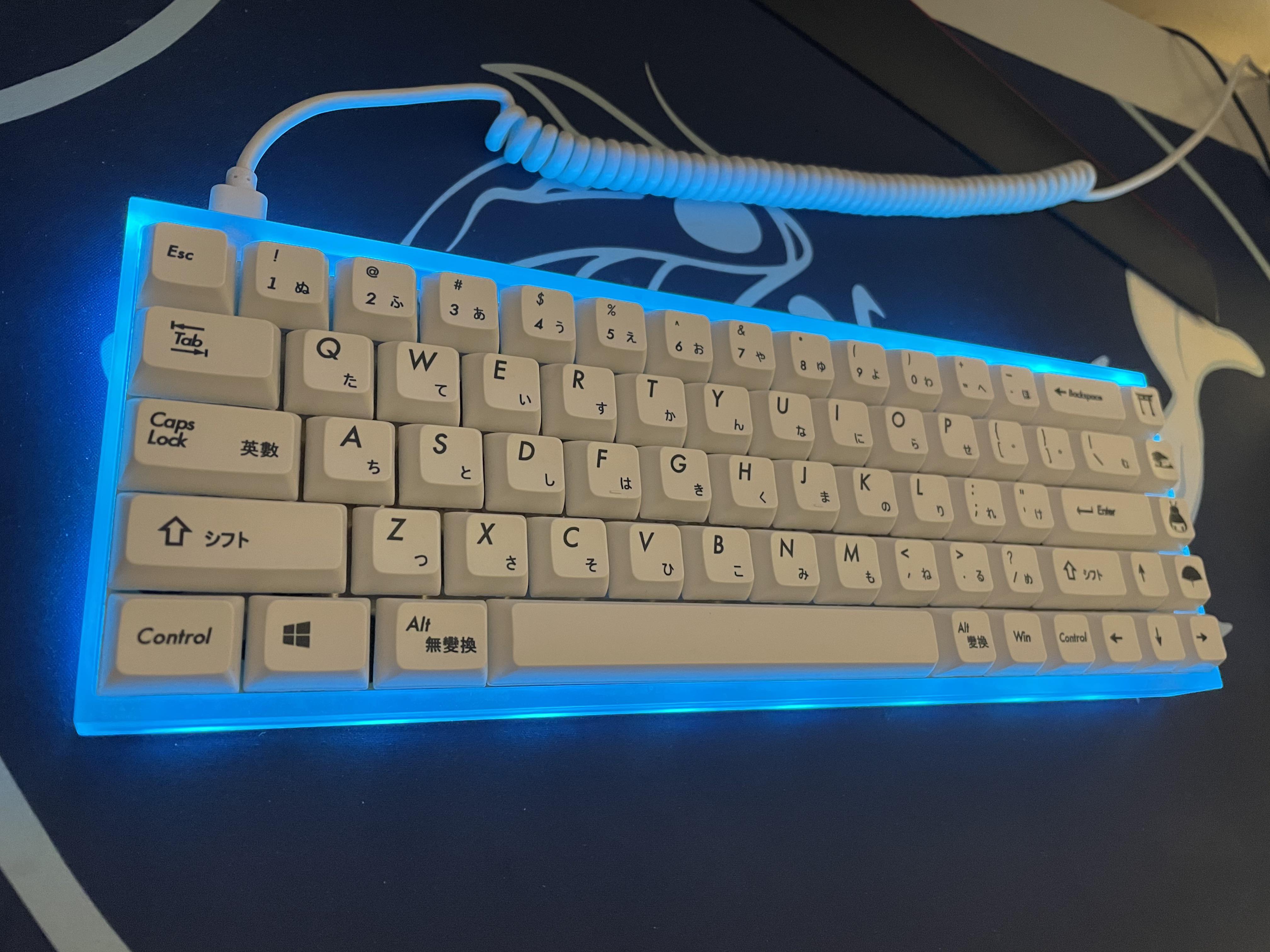 First custom keeb 🥰 Tofu 65 Acrylic | Scrolller