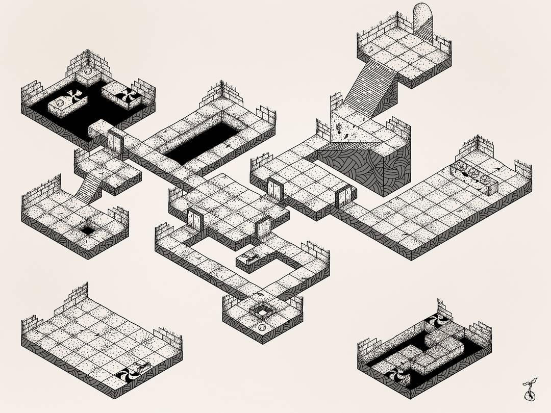 First dungeon map I made | Scrolller