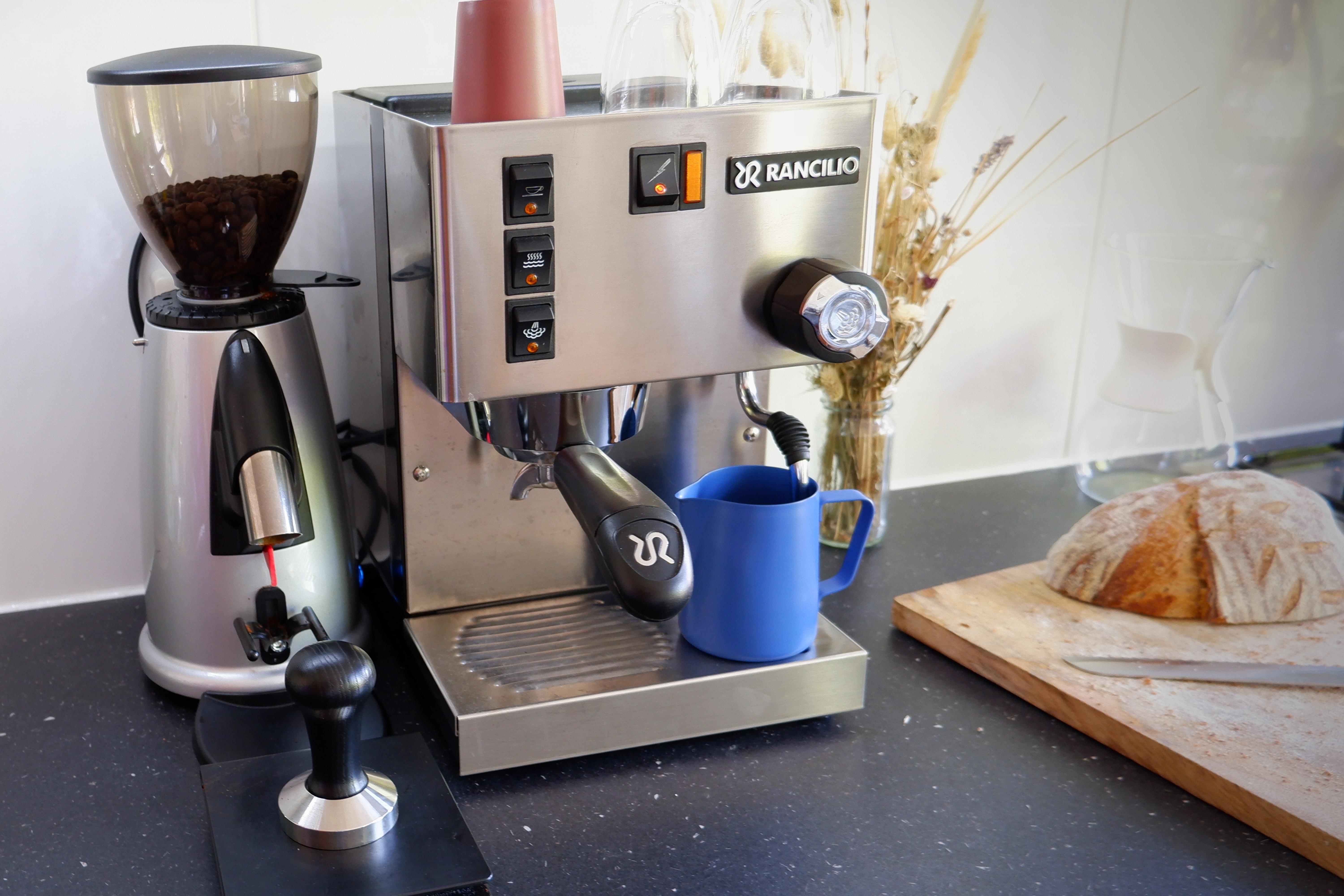 First espresso setup. | Scrolller