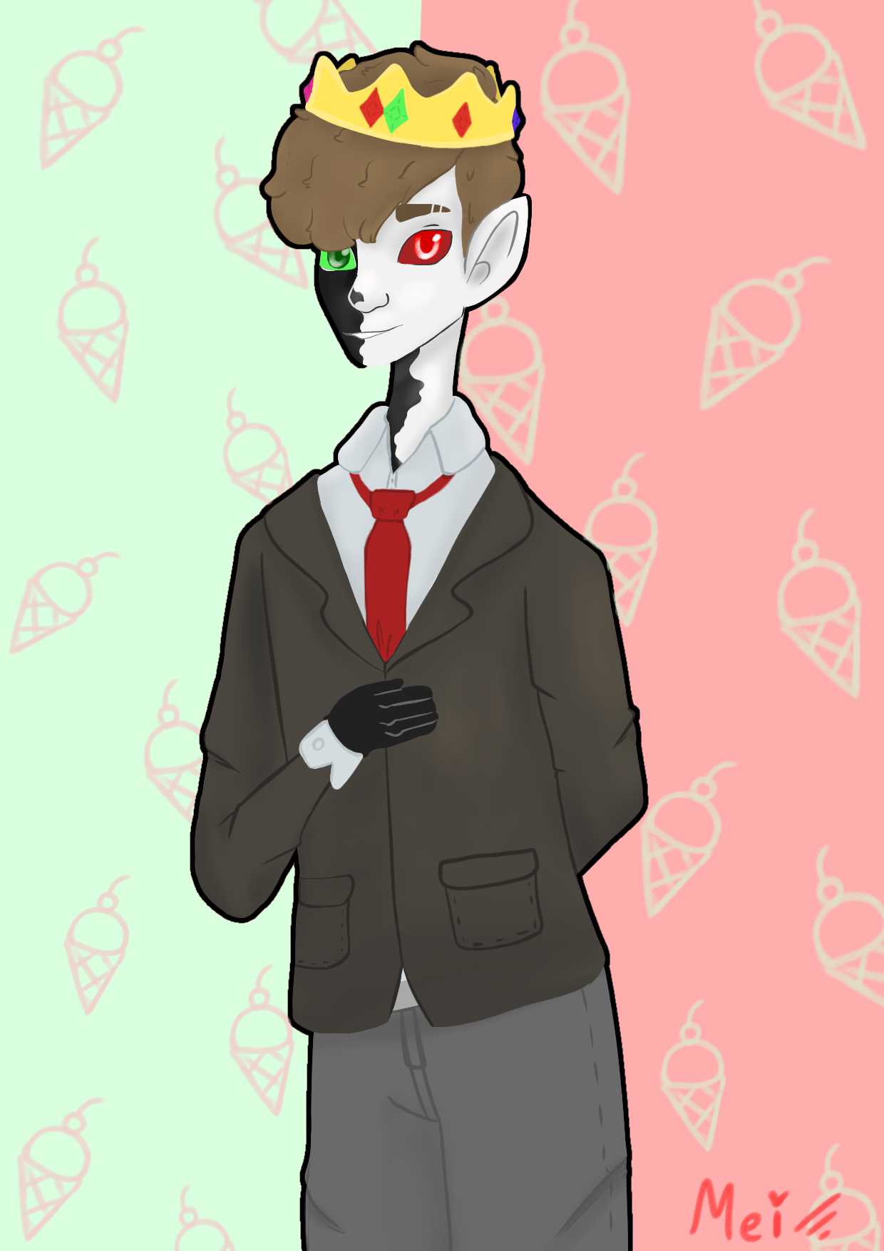 First (full) drawing of Ranboo. | Scrolller