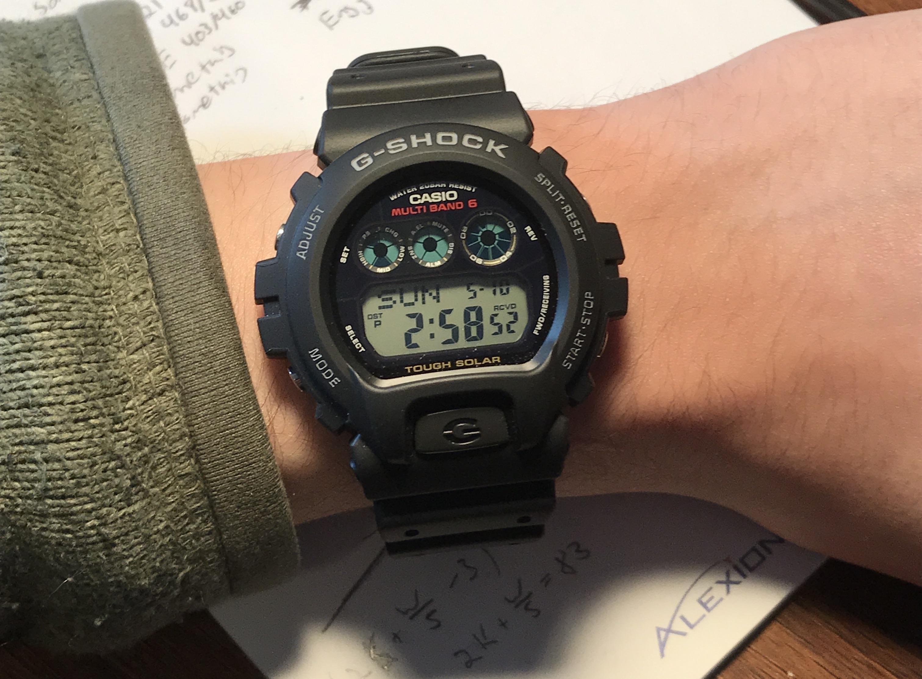 First G-Shock, GW6900 | Scrolller