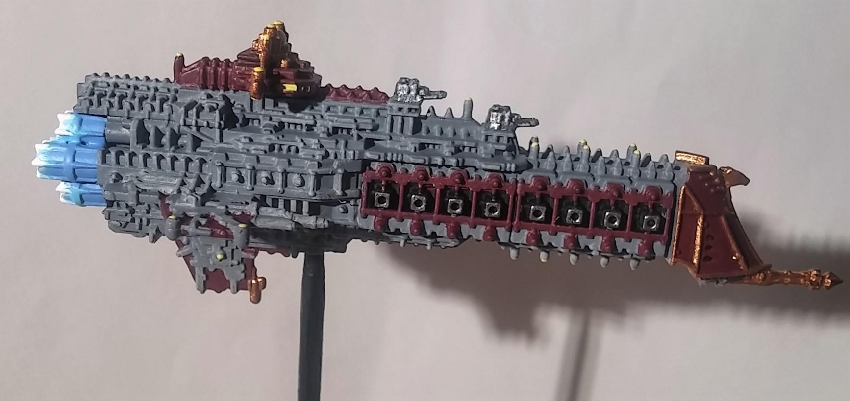 First painted ship! | Scrolller