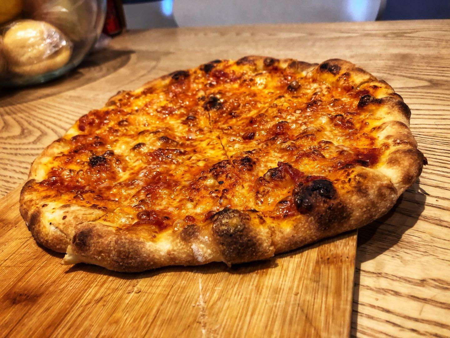 First pizza in the new pizza oven! | Scrolller