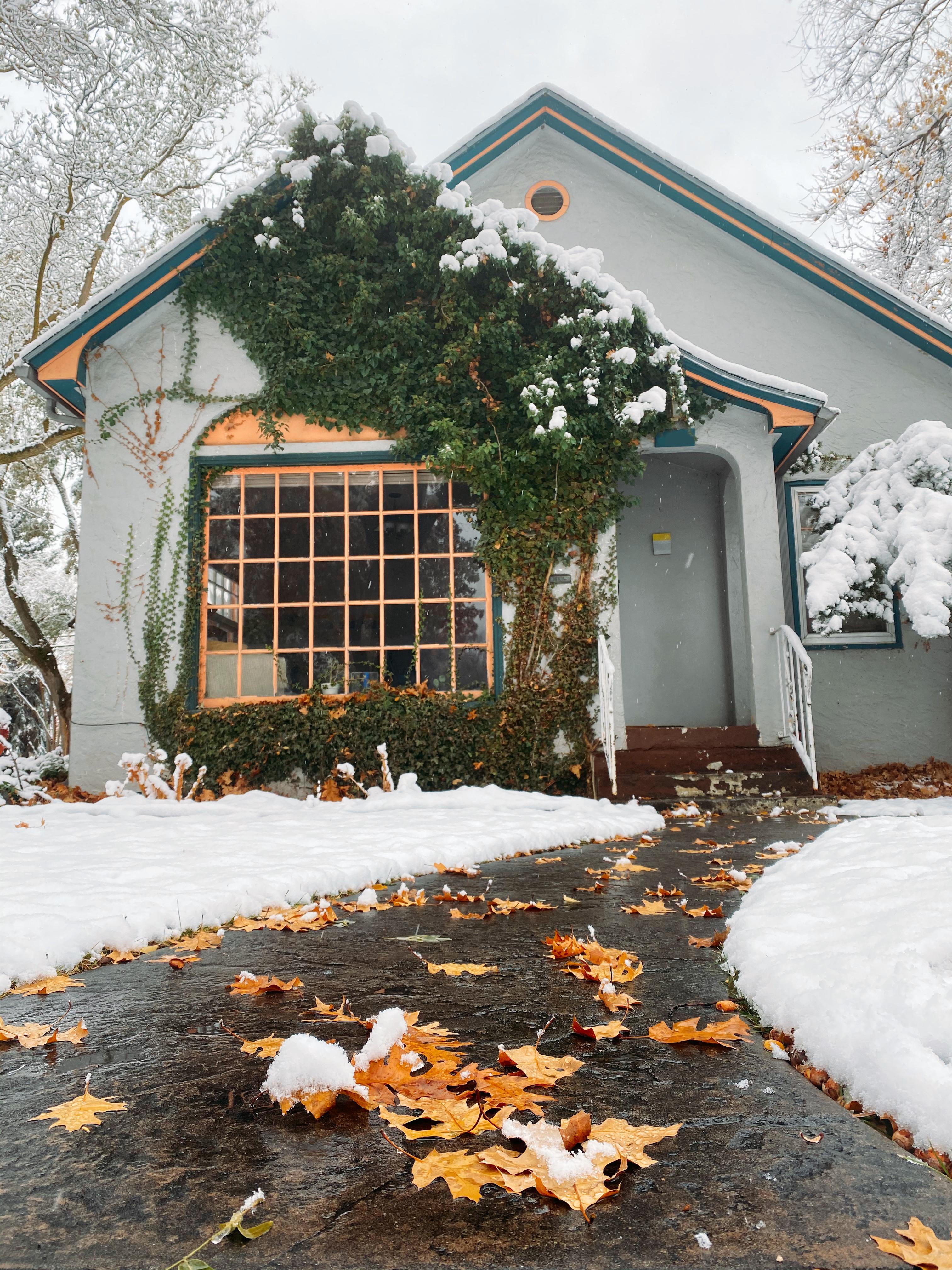First Snowfall at Our Cozy Cottage | Scrolller