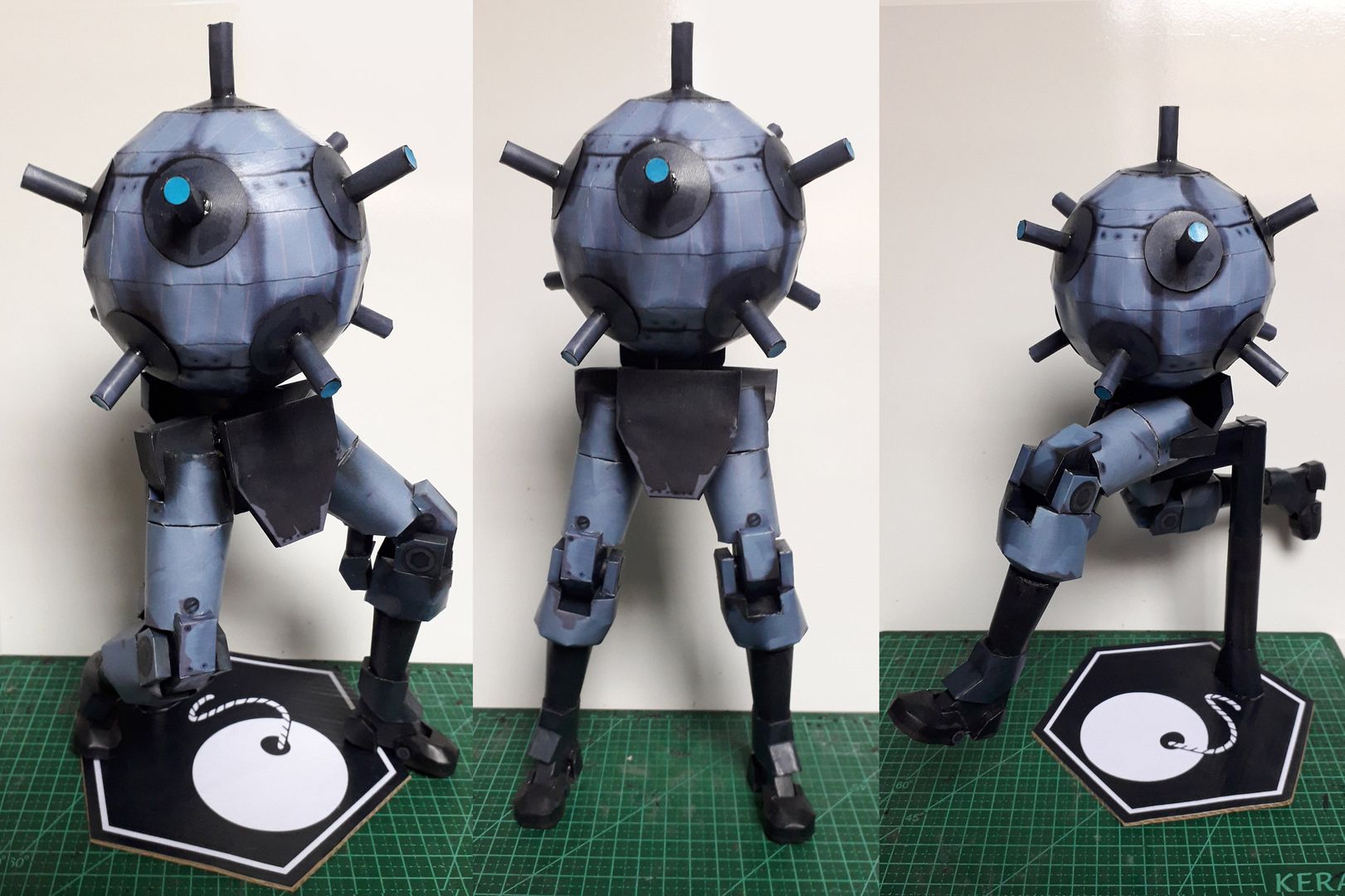 First time designing and building a pose able papercraft, it's a sentry buster from team ...