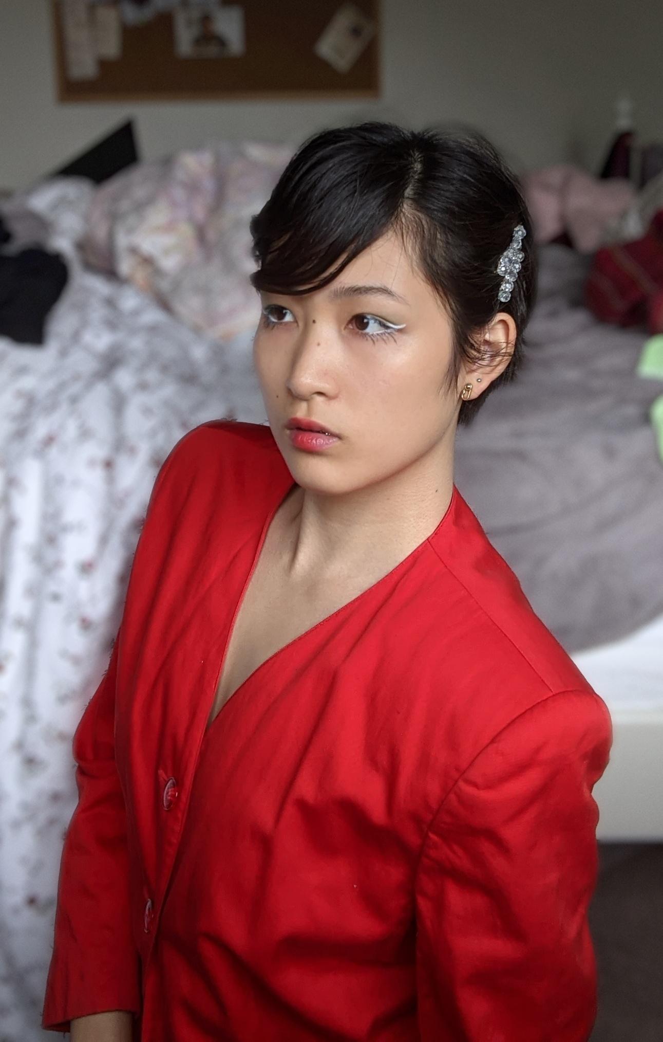 first time ever going this short!! still learning how to style it | Scrolller