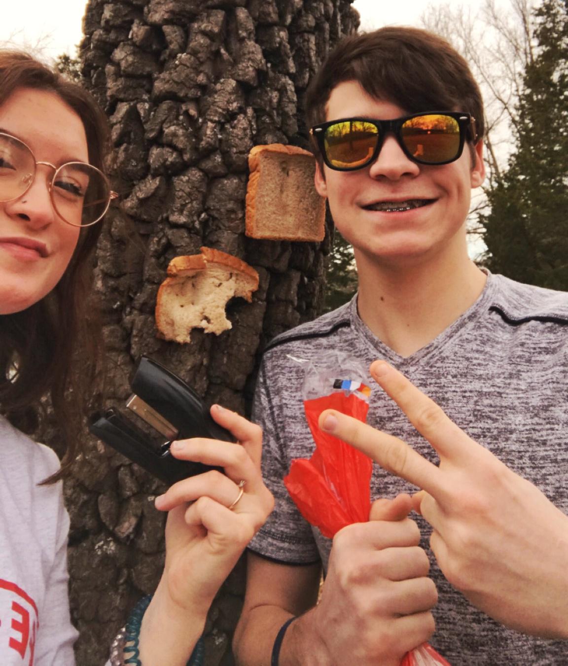 First time staplers. Christmas Eve staple. | Scrolller